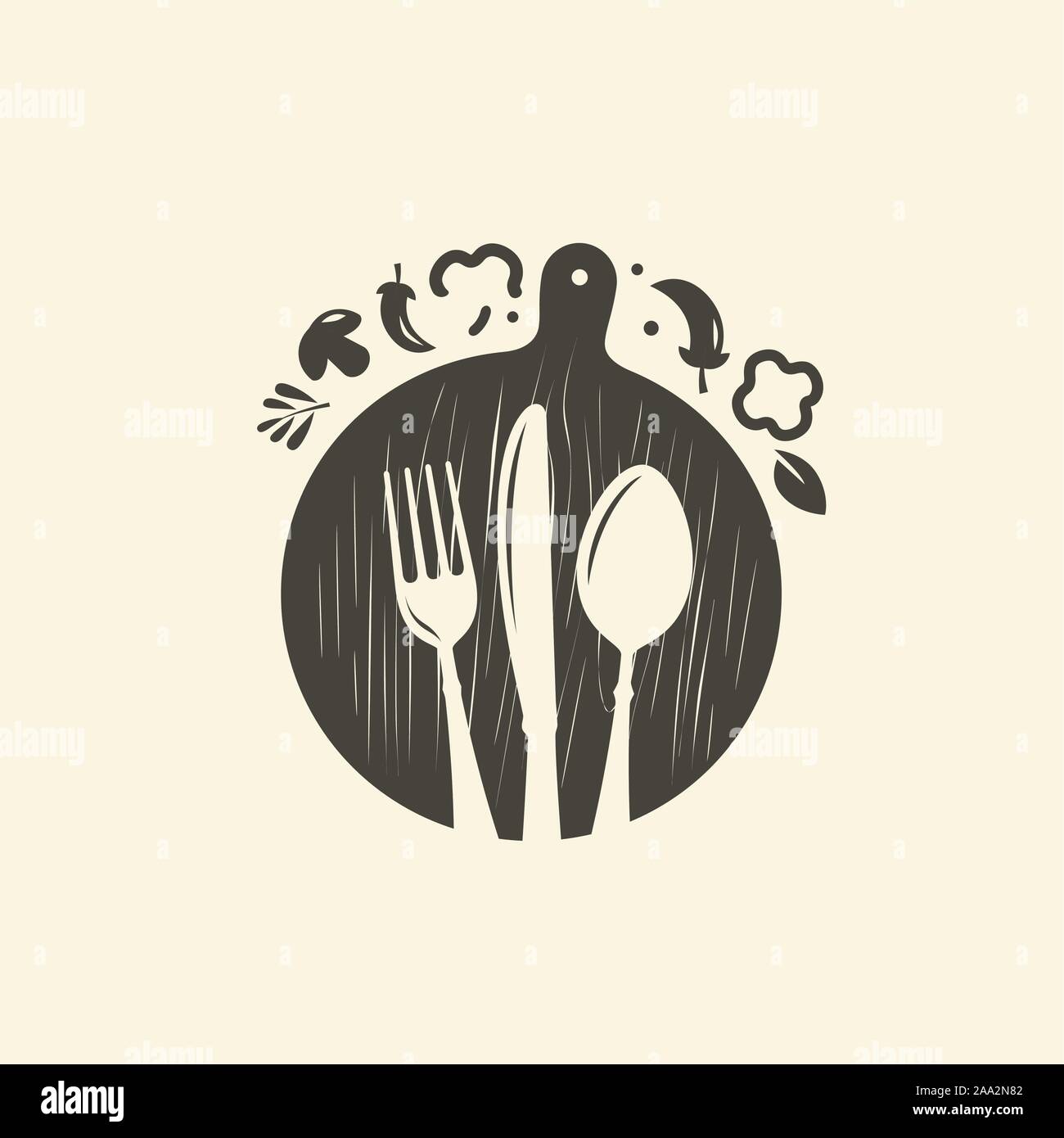 Cooking logo. Culinary art, cuisine symbol. Vector illustration Stock ...