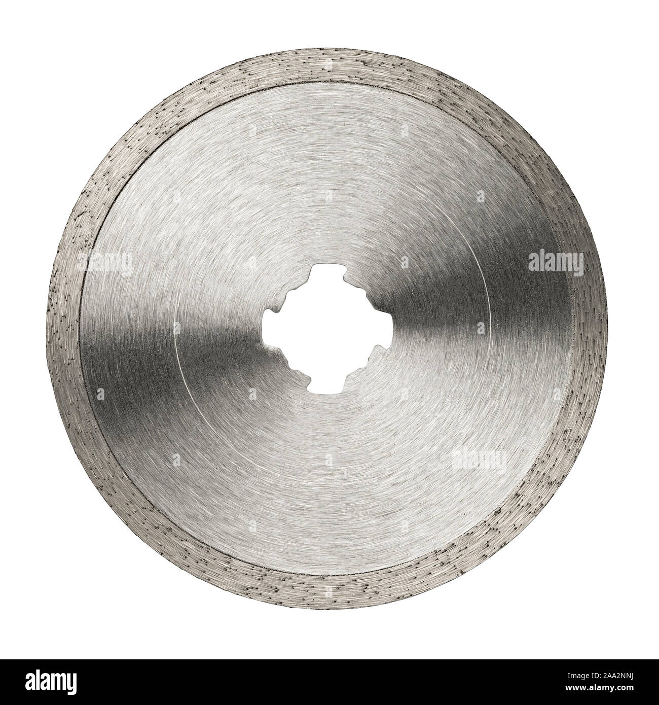 frontal shot of a cut off wheel in white back Stock Photo - Alamy