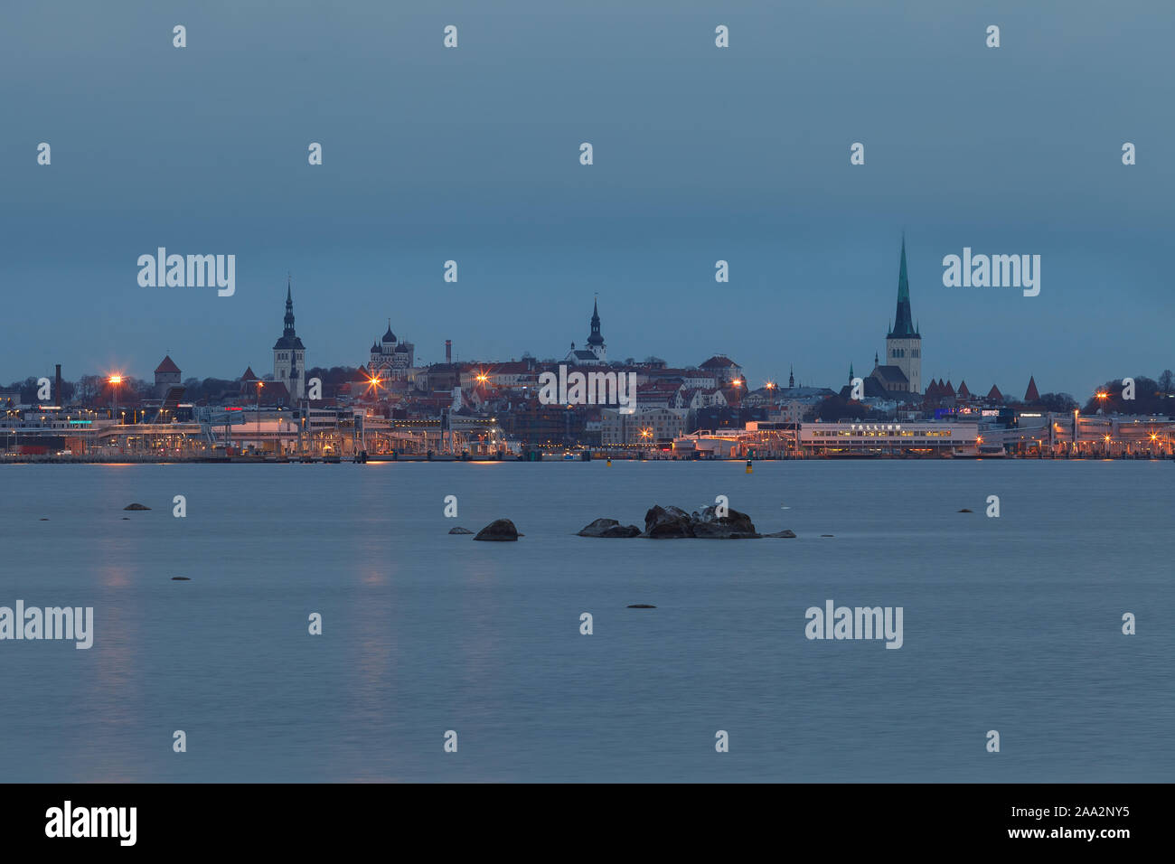 Tallinn skyline skyscraper hi-res stock photography and images - Alamy