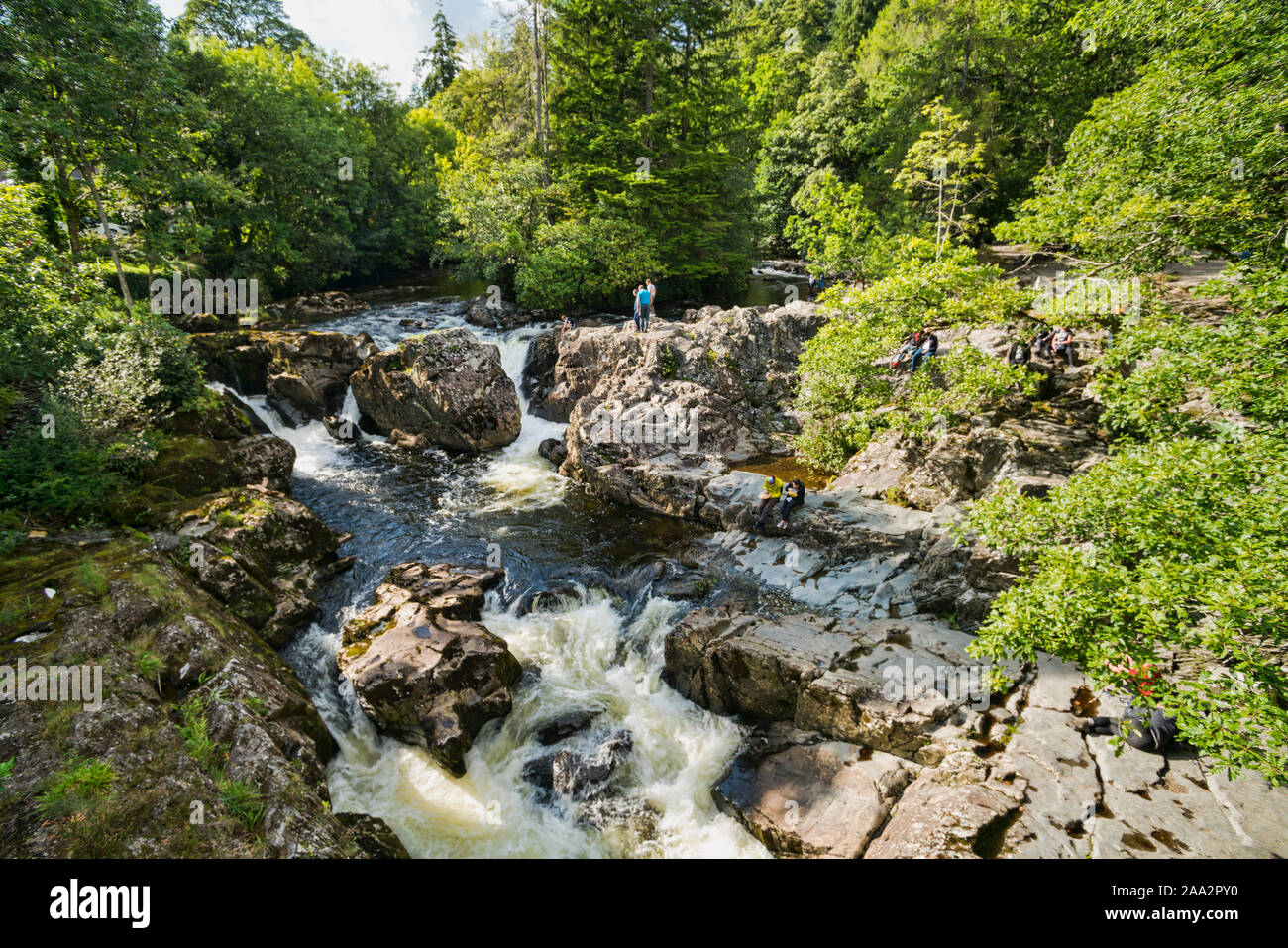 River conway conway north wales uk hi-res stock photography and images ...