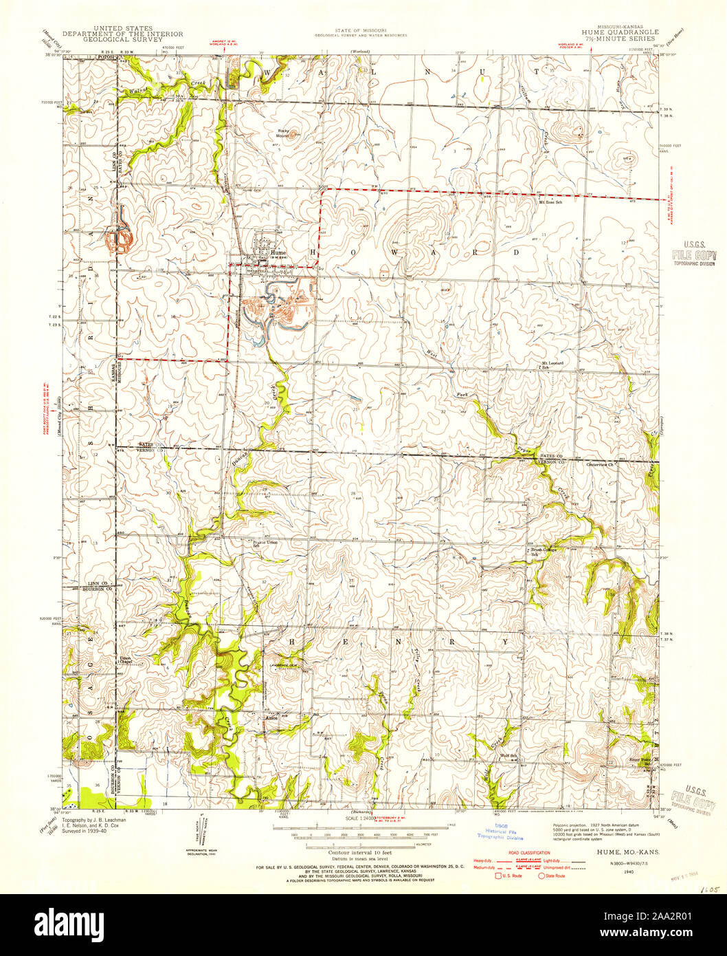 Map of hume hi-res stock photography and images - Alamy