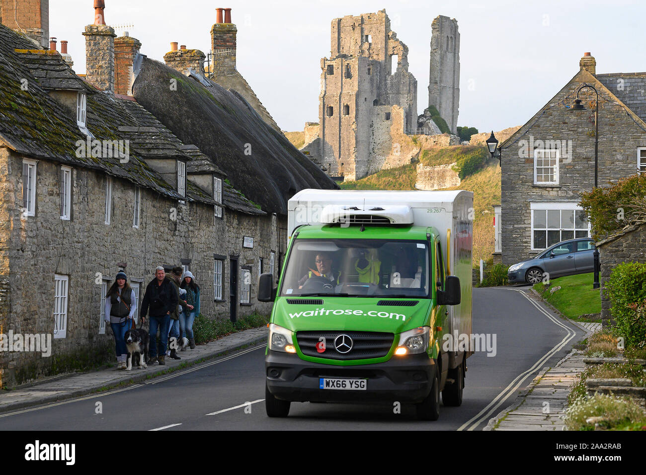 Waitrose home delivery van hi-res stock photography and images - Alamy