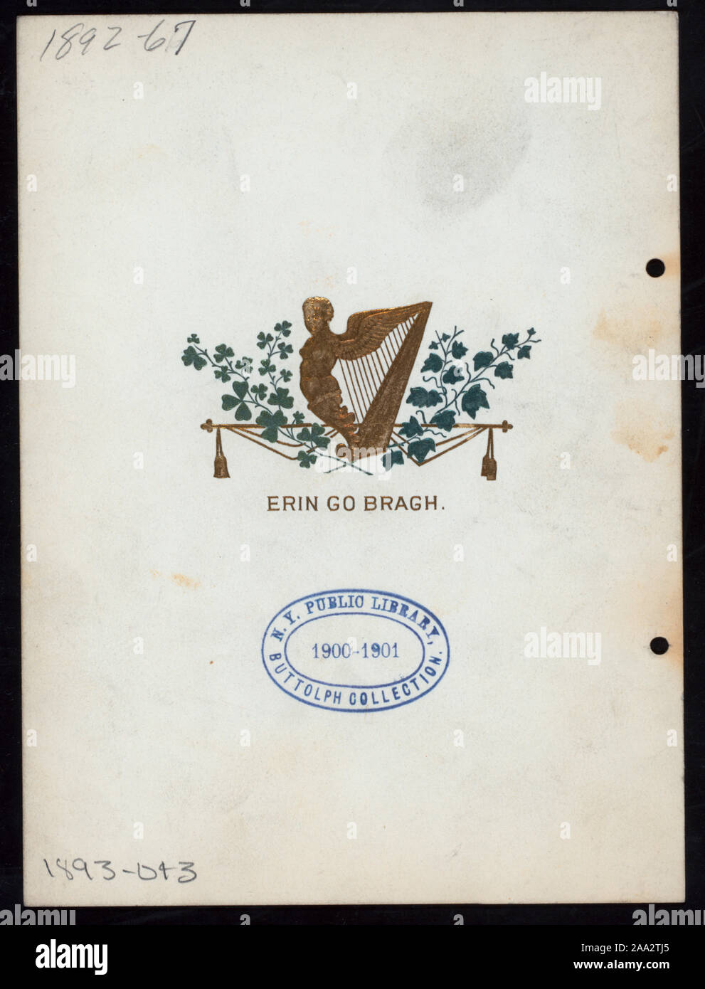 The harp of erin hi-res stock photography and images - Alamy