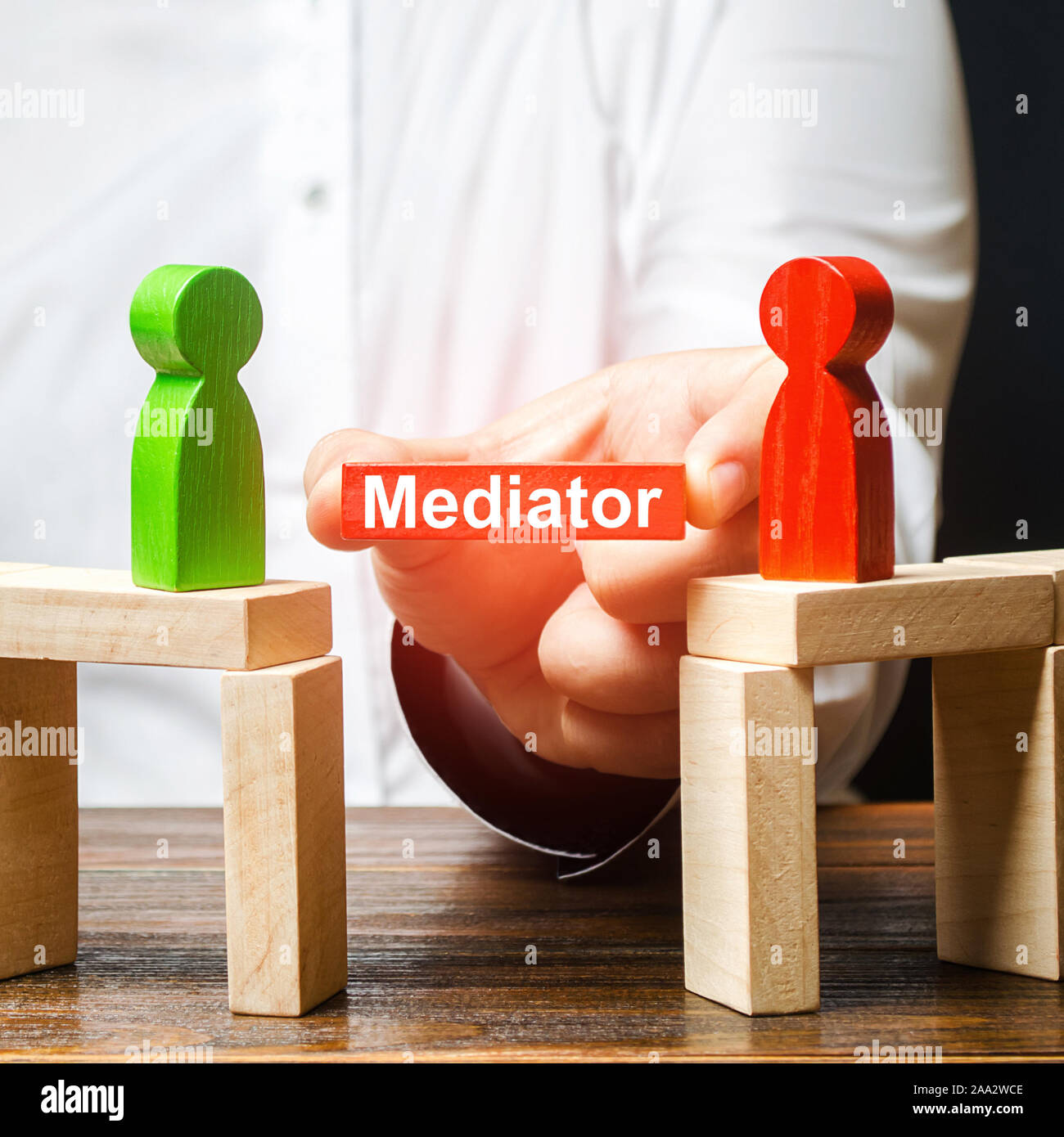 Build relationship conceptual hi-res stock photography and images - Alamy