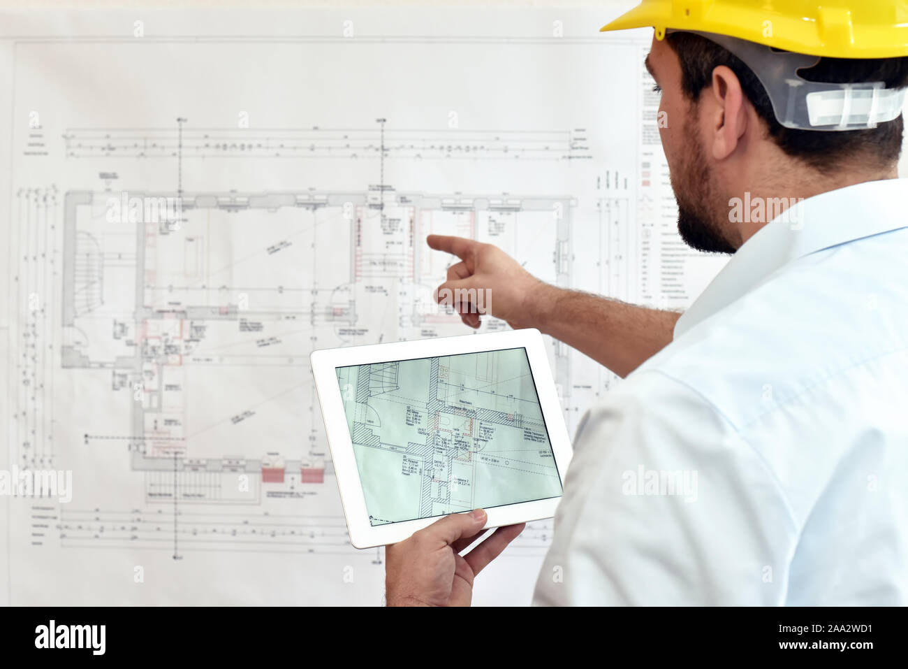 ArchitectPlanning Construction of a house on the Boaerd with the ...
