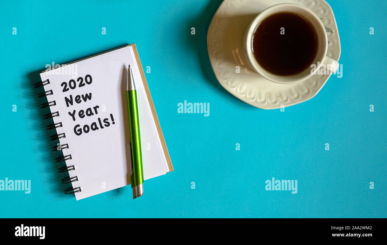 2020 goals business plans hi-res stock photography and images - Alamy
