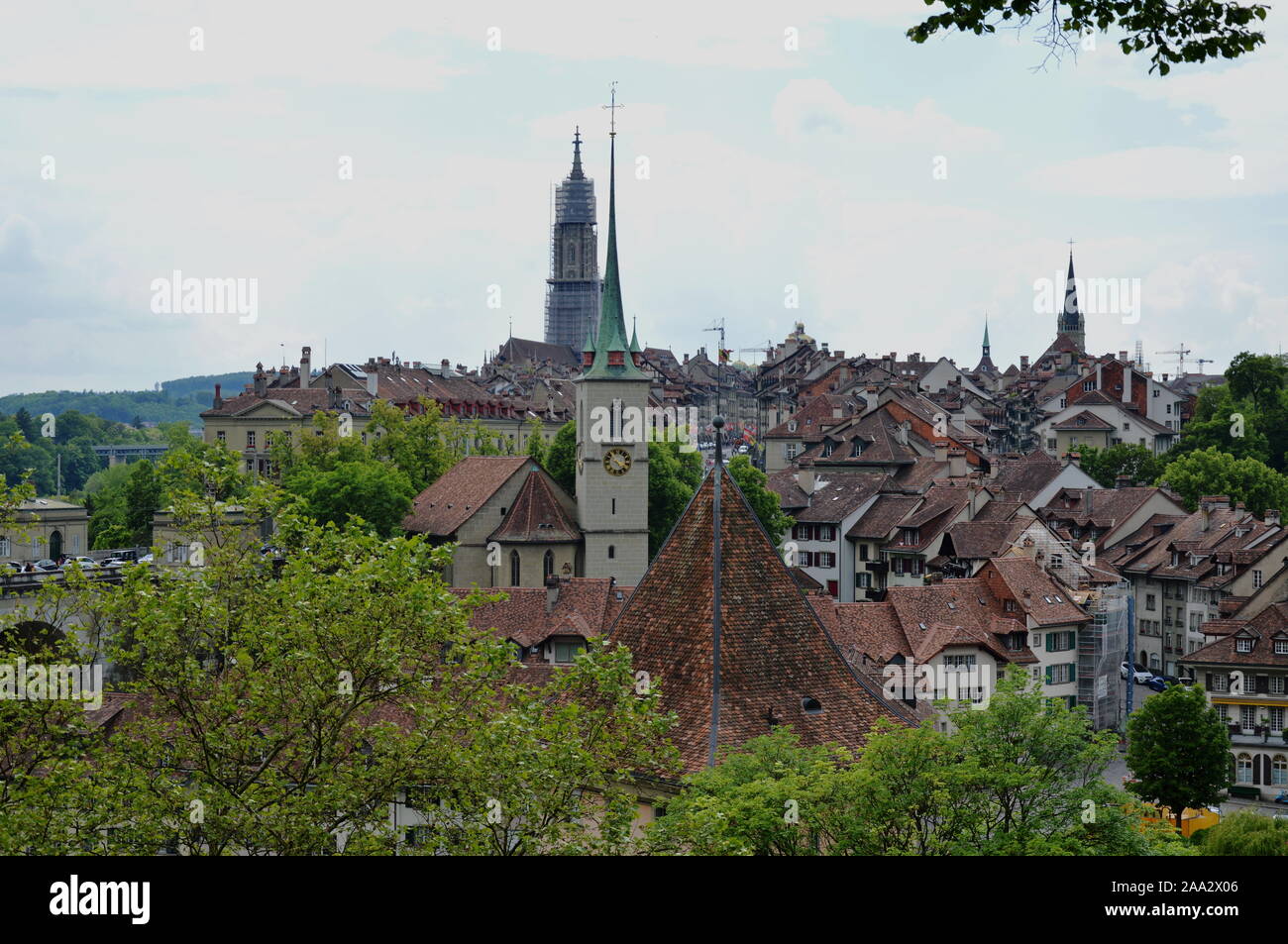 Switzerland europe building construction bern hi-res stock photography ...