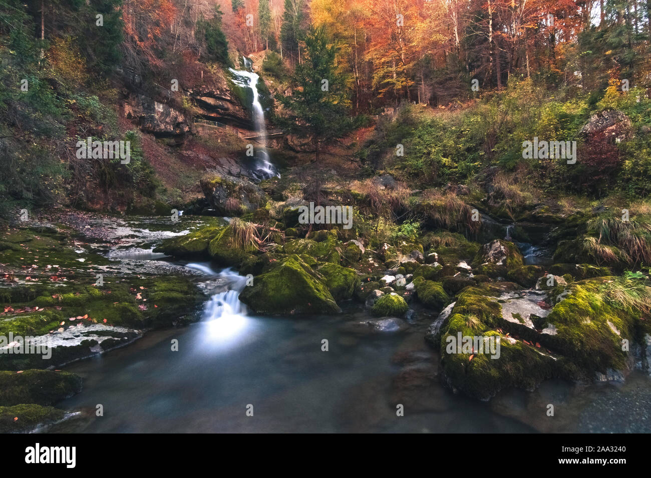 Giessbach falls hi-res stock photography and images - Alamy