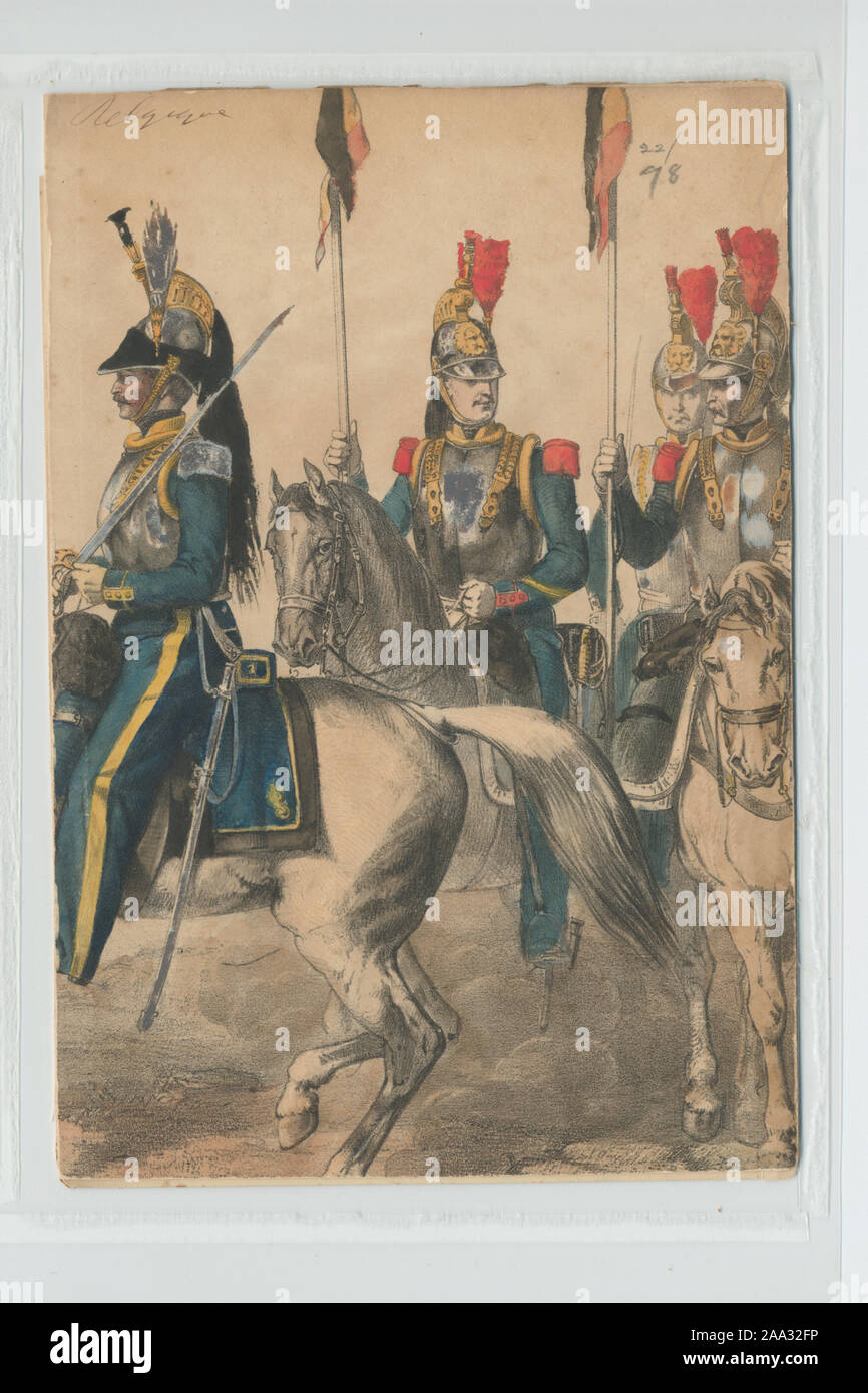 Napoleonic cuirassiers uniforms hi-res stock photography and images - Alamy