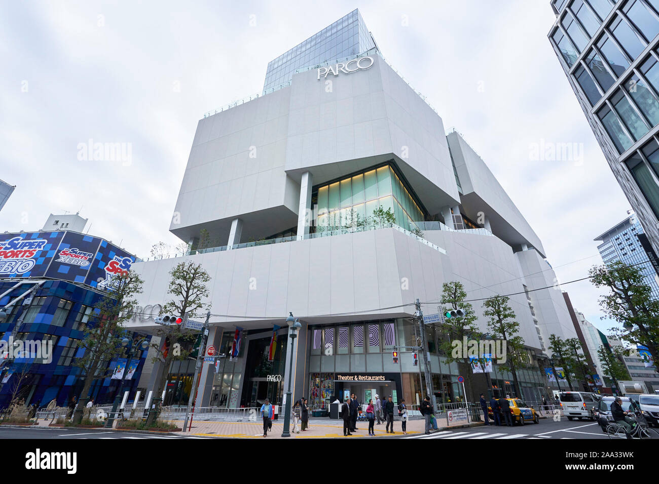 Shibuya PARCO department store is unveiled during a press preview in ...