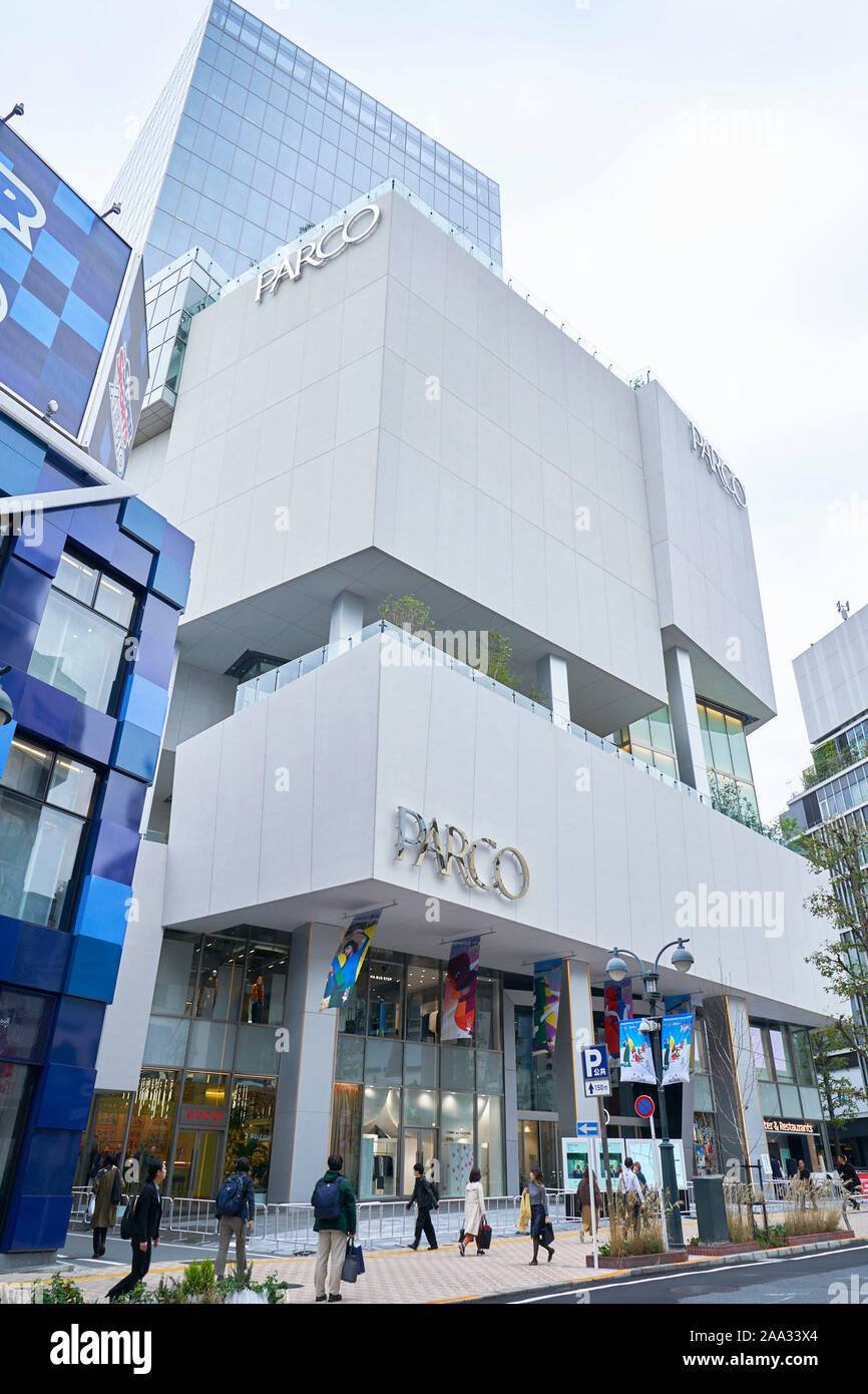 Shibuya PARCO department store is unveiled during a press preview in ...
