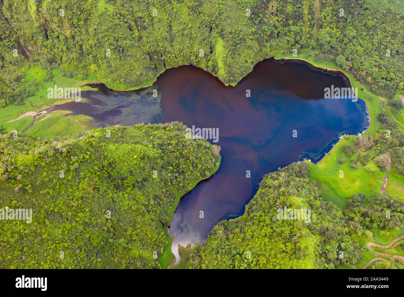 French polynesia volcano hi-res stock photography and images - Alamy