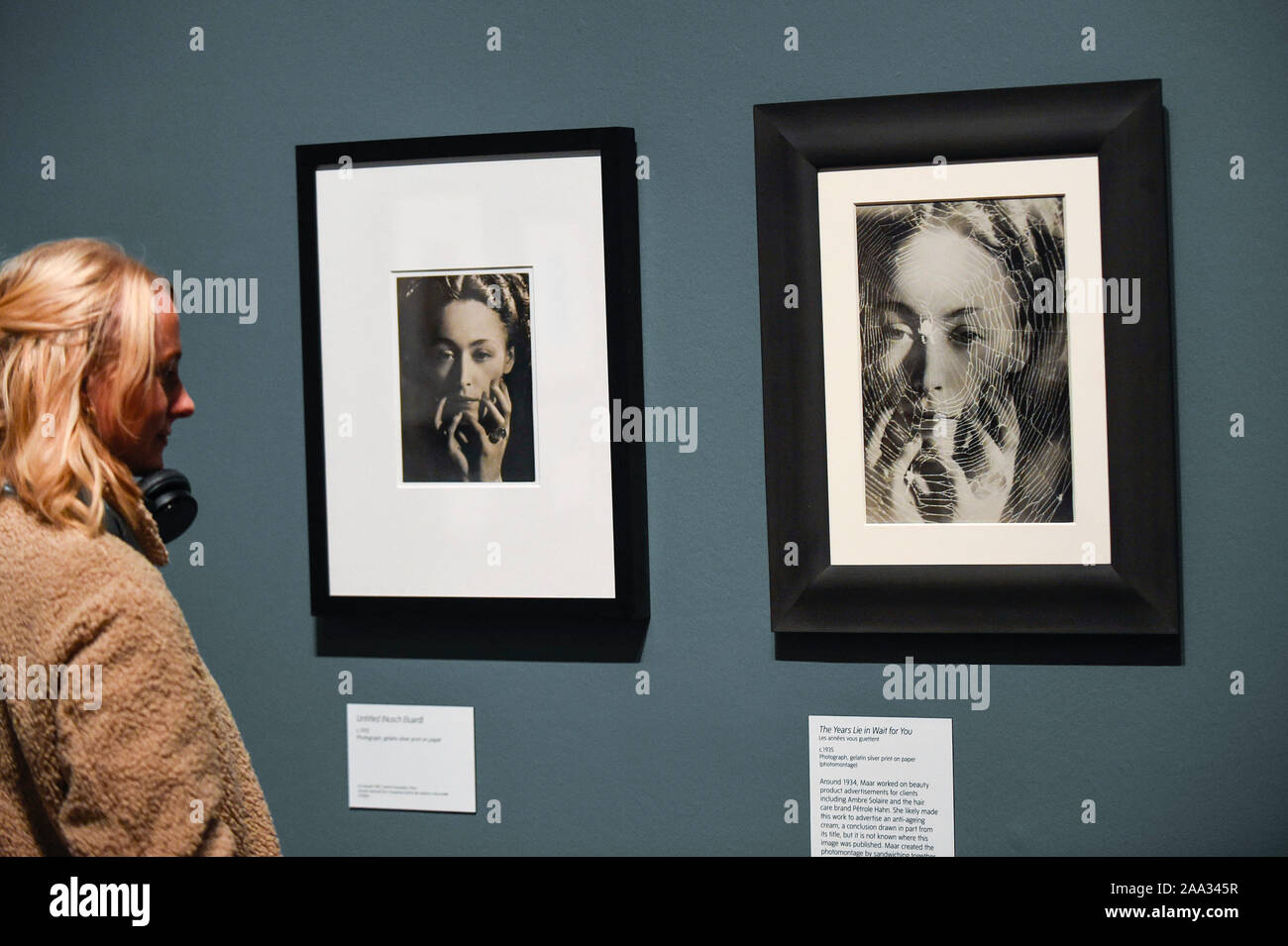 London, UK. 19 November 2019. A visitor views "Untitled (Nusch Eluard ...