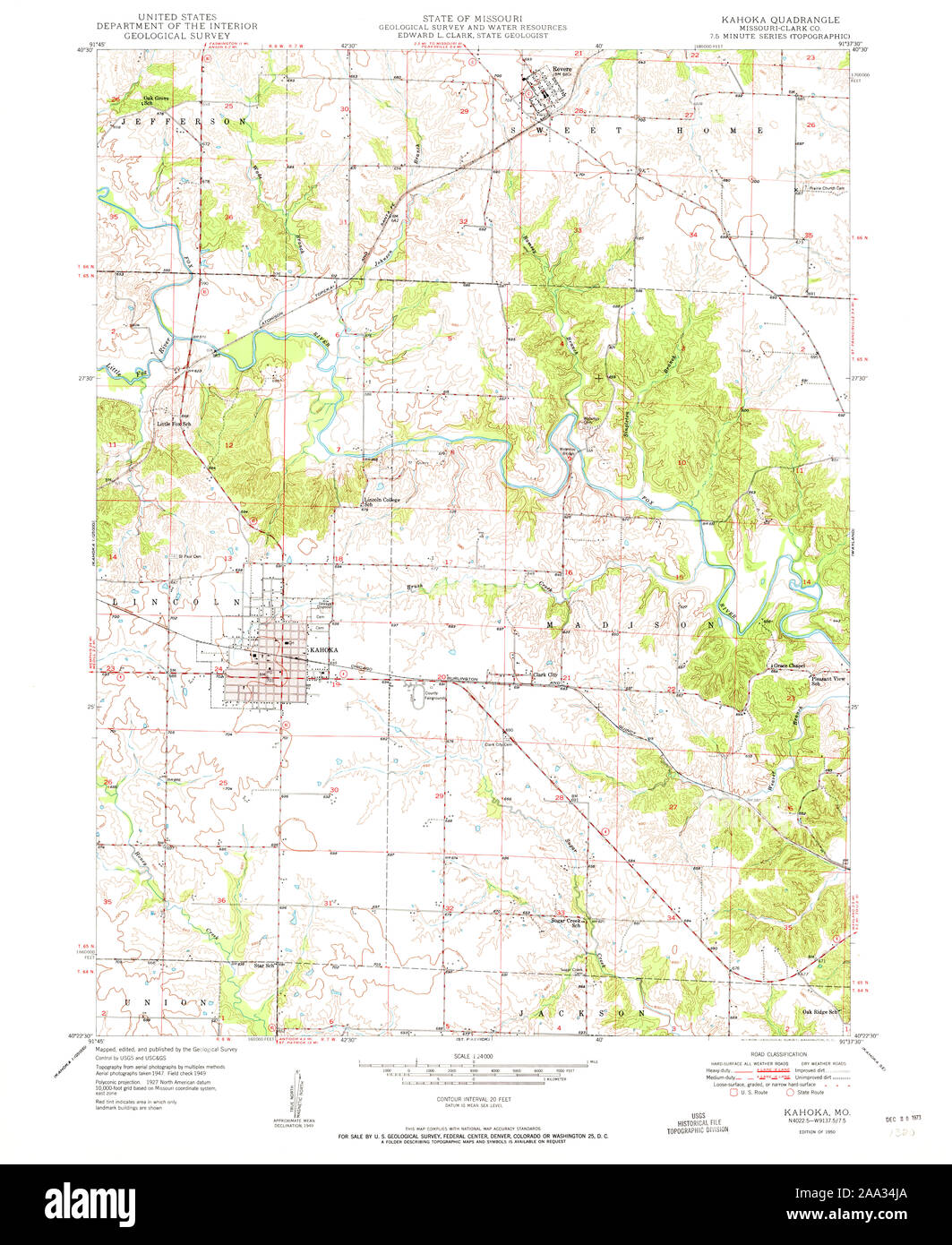 Kahoka historical hi-res stock photography and images - Alamy