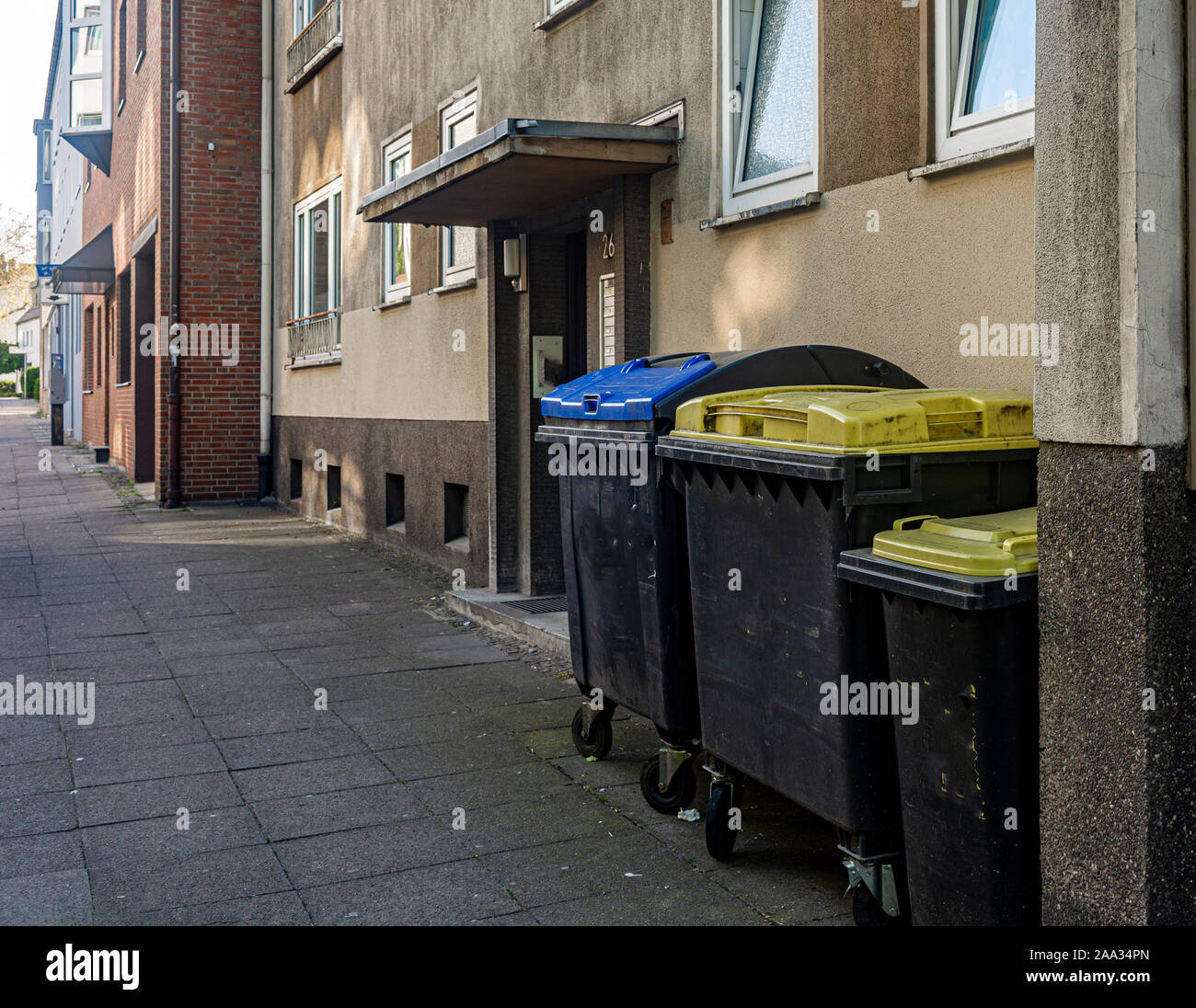 New trash containers hi-res stock photography and images - Alamy
