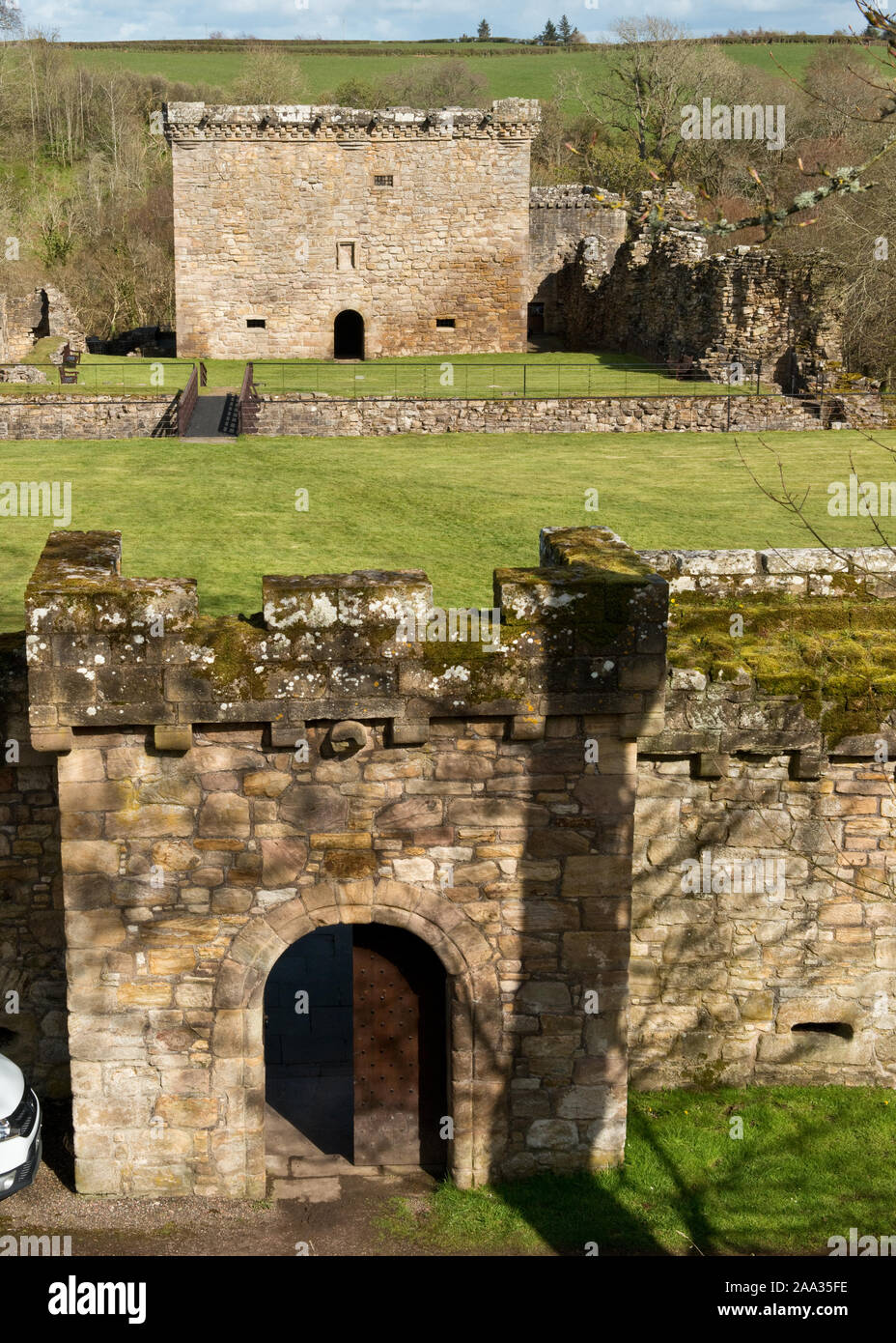 Lanark castle hi-res stock photography and images - Alamy
