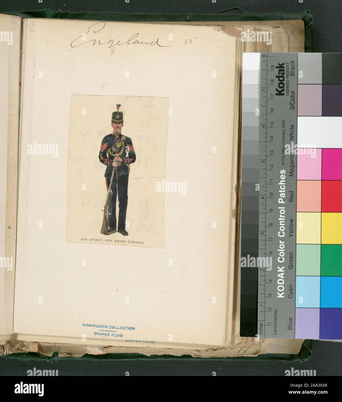 2nd Queen's Own Rifles (Canada).; 2nd Queen's Own Rifles (Canada Stock Photo - Alamy