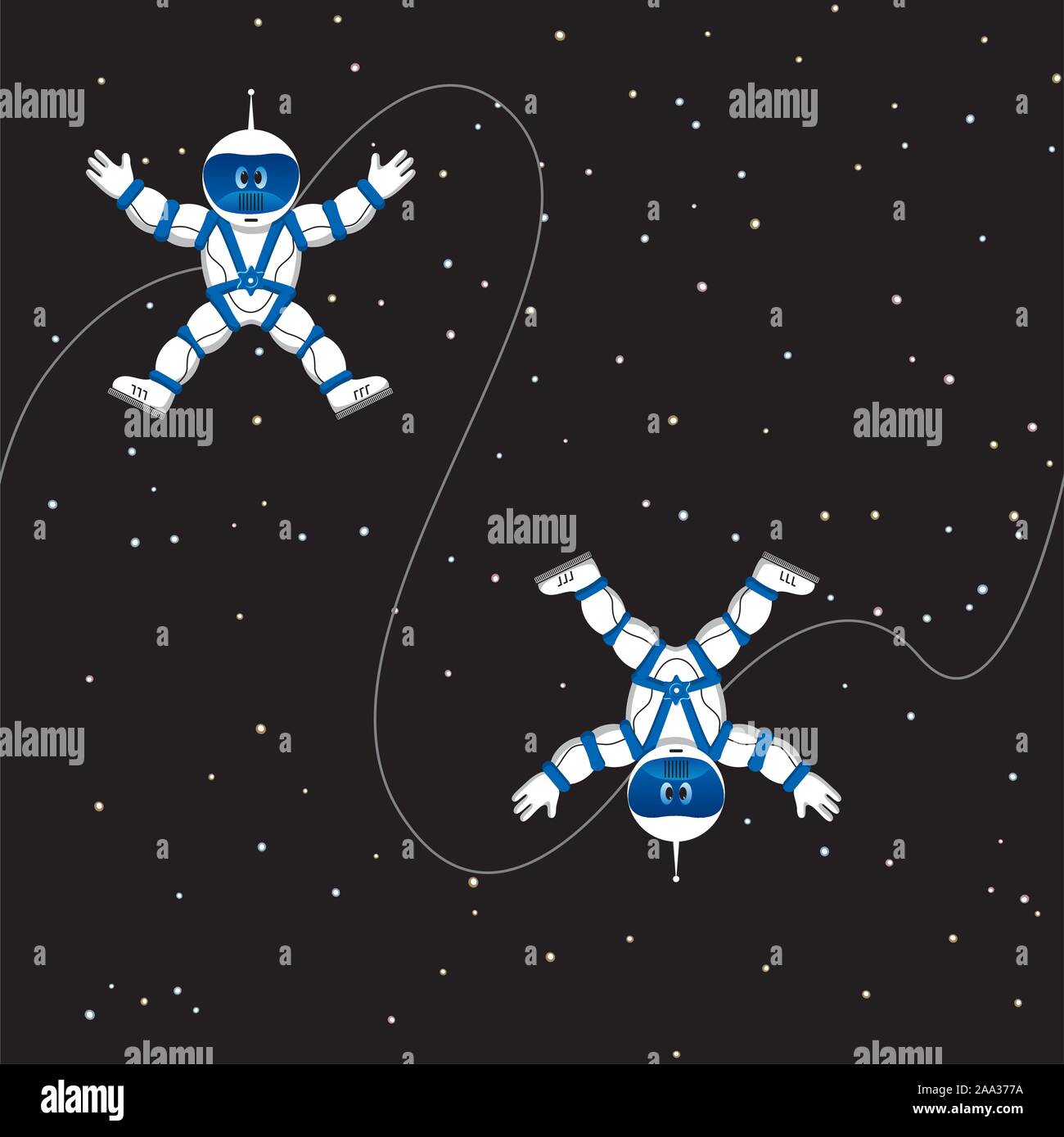 Spaceman seamless pattern Stock Vector Image & Art - Alamy