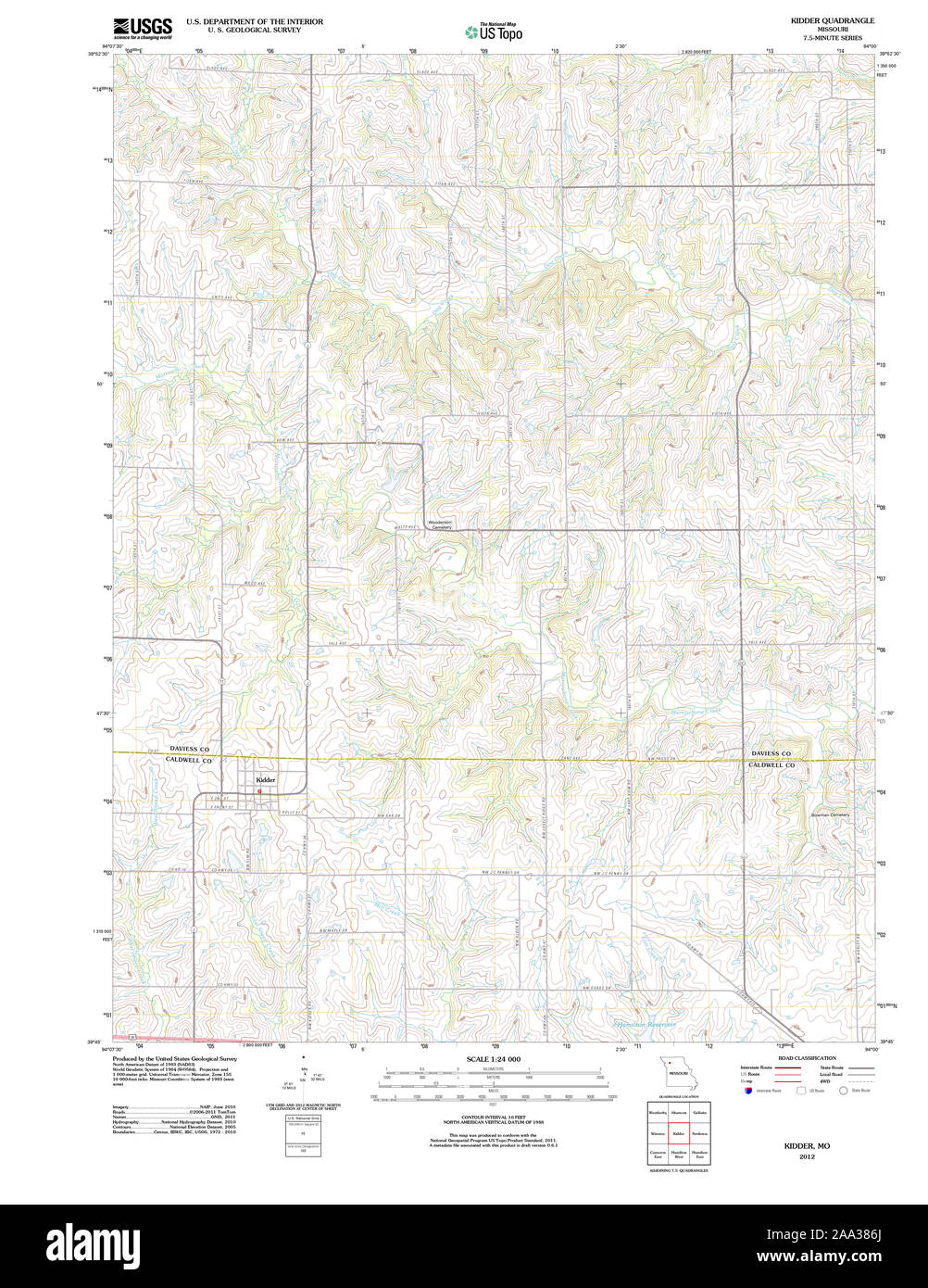 Kidder map hi-res stock photography and images - Alamy