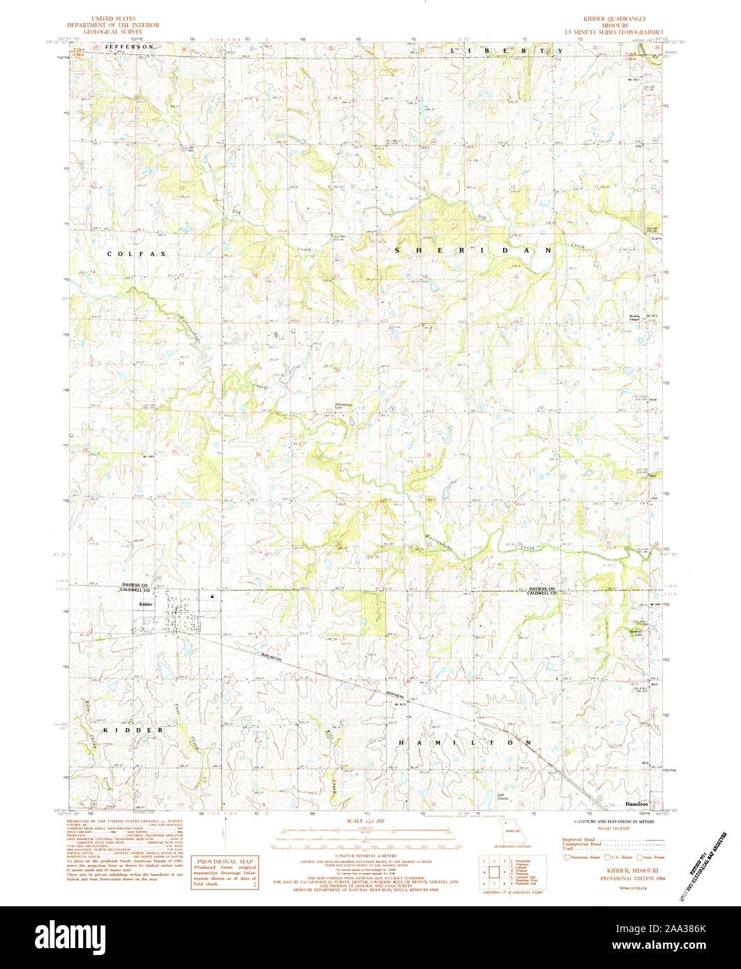 Kidder map hi-res stock photography and images - Alamy