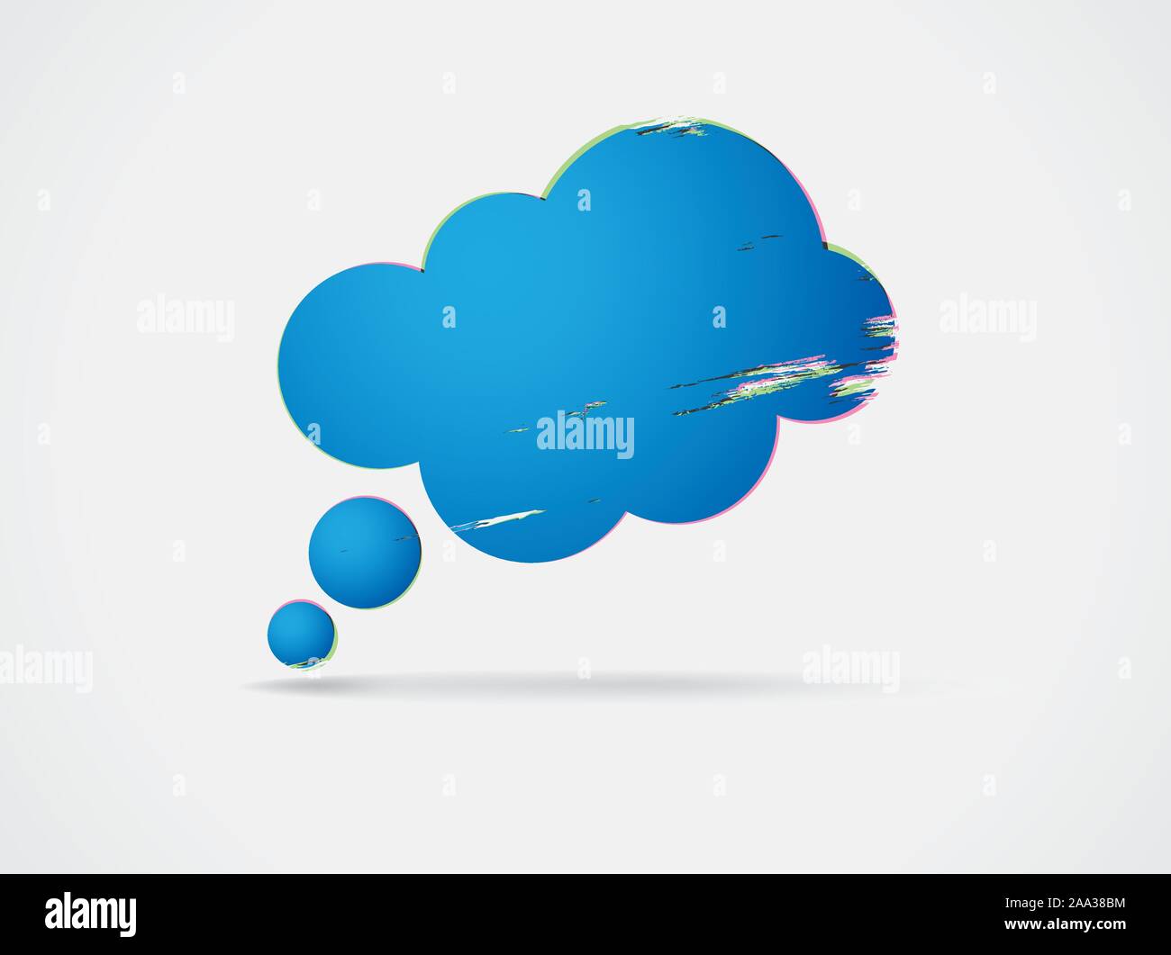 Cloud shaped note hi-res stock photography and images - Alamy