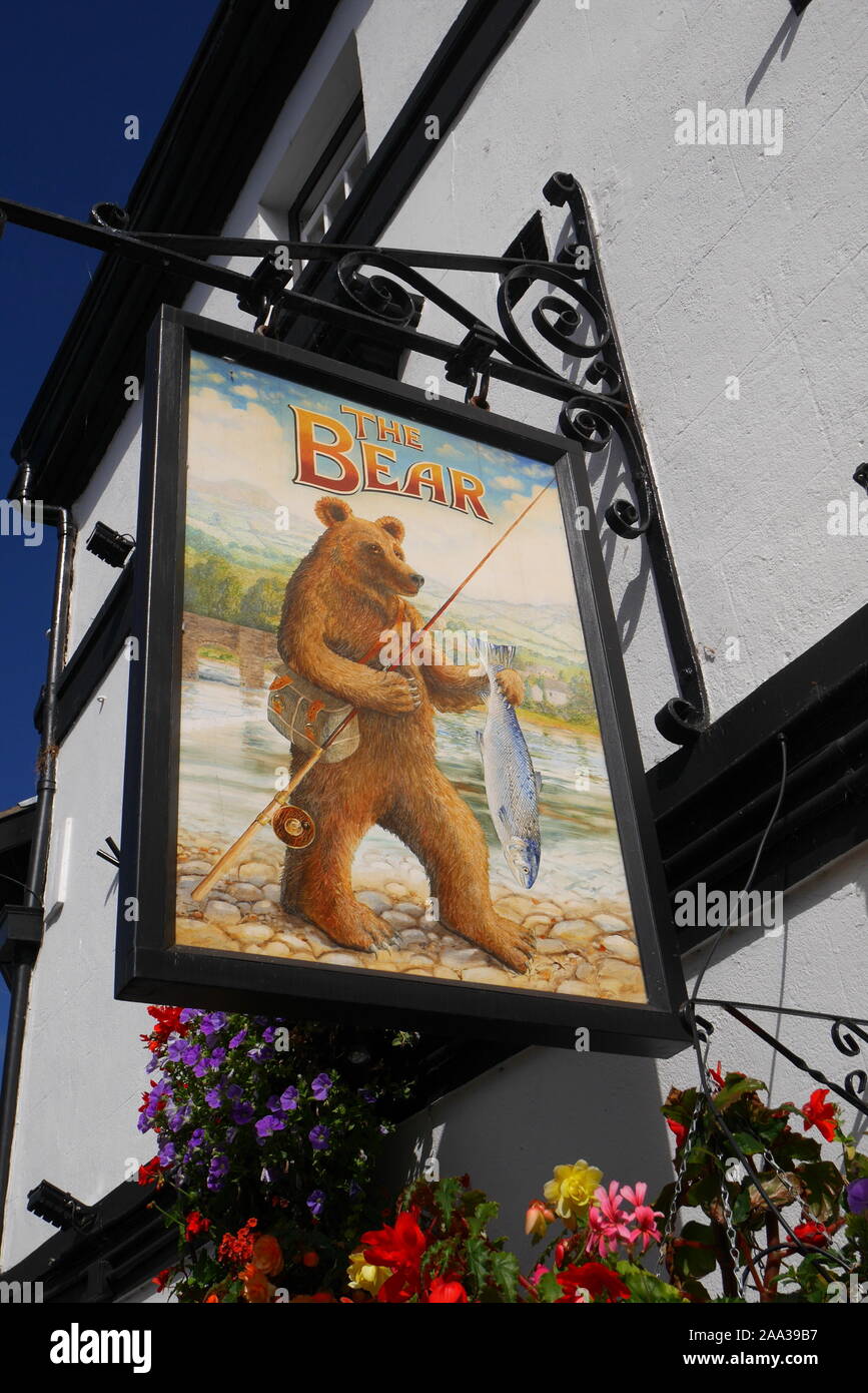 The Bear Hotel Crickhowell Wales High Resolution Stock Photography and ...