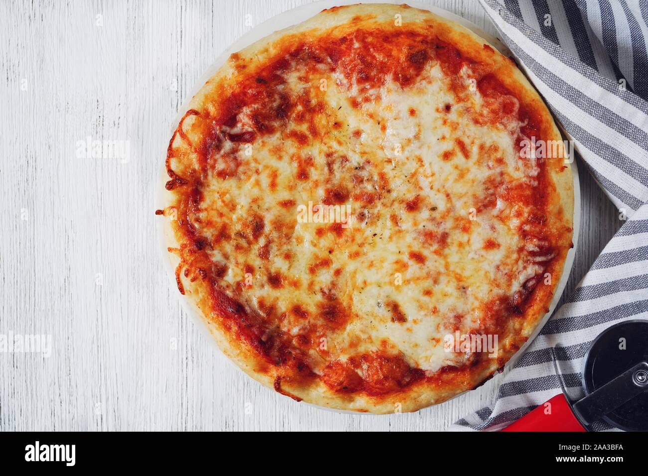 Pizza slice top view hi-res stock photography and images - Alamy