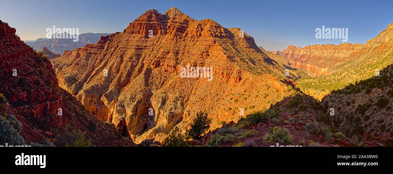 Grand Canyon view from the upper Tanner Trail, Arizona, USA Stock Photo ...