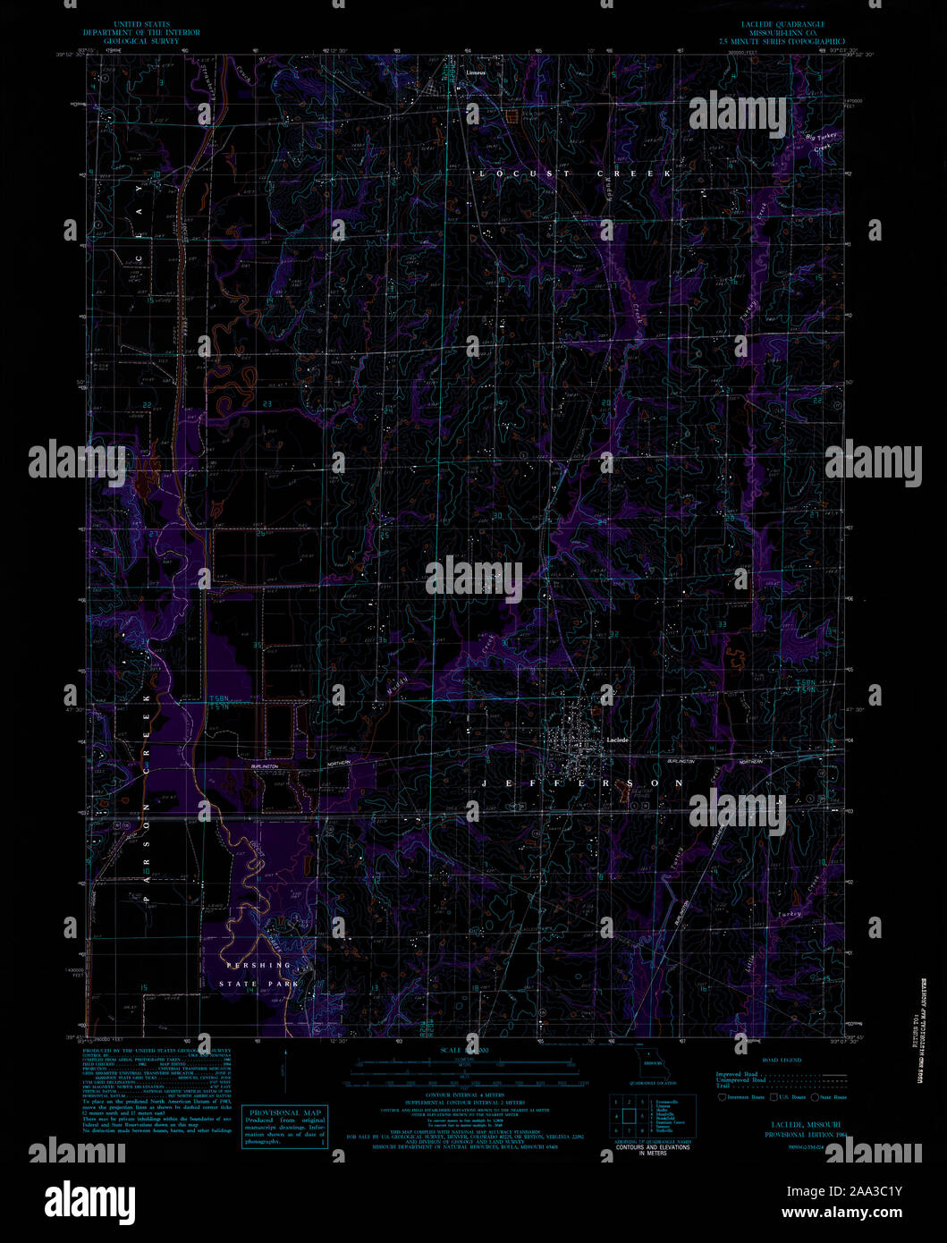 Map of laclede hi-res stock photography and images - Alamy