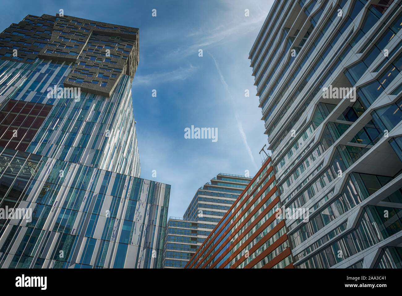 Amsterdam, Claude Debussylaan, the Netherlands, 08/23/2019, Street in ...