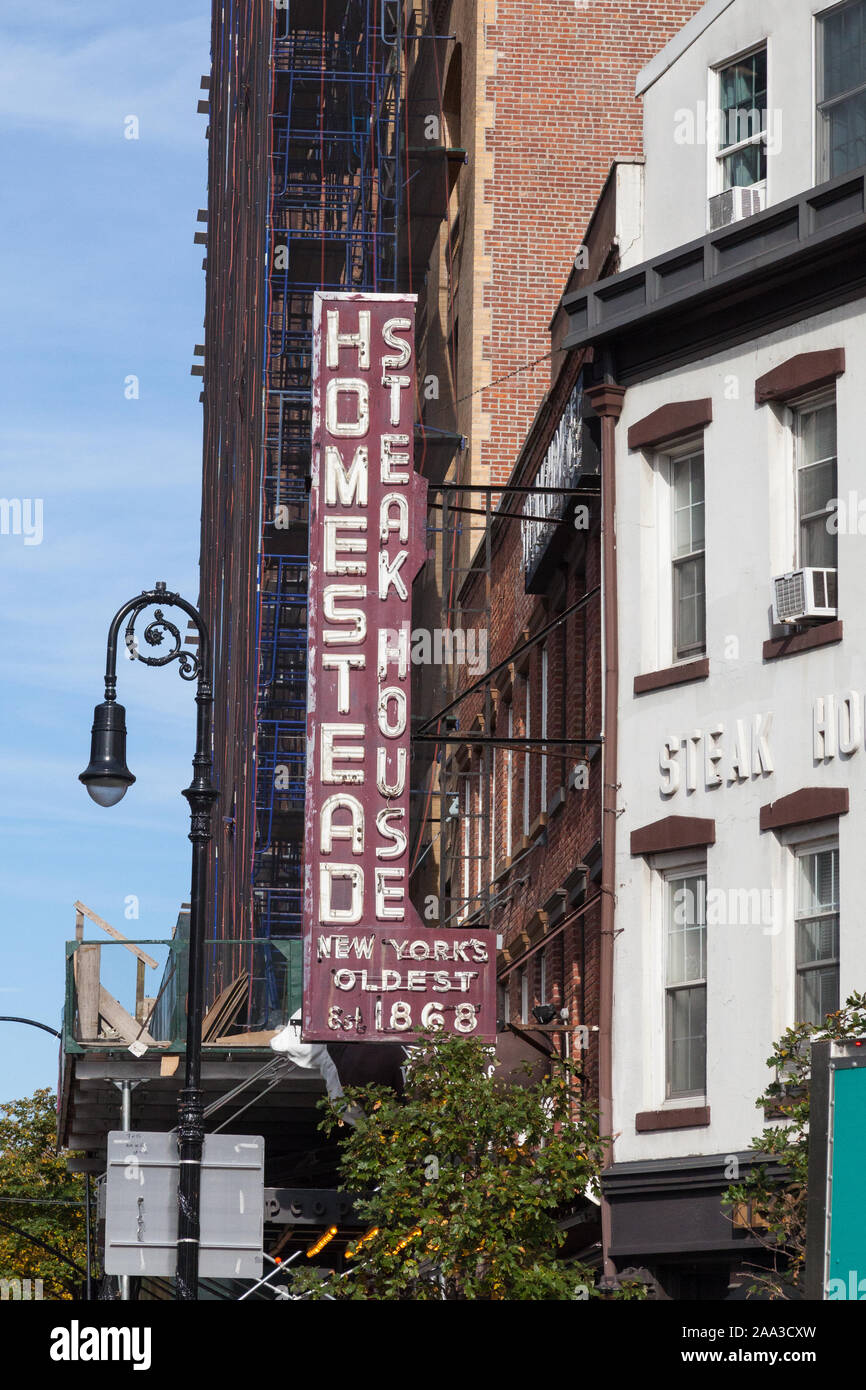Old homestead steakhouse hi-res stock photography and images - Alamy