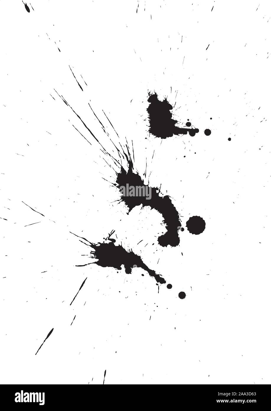 Spilled ink art Stock Vector Images - Alamy