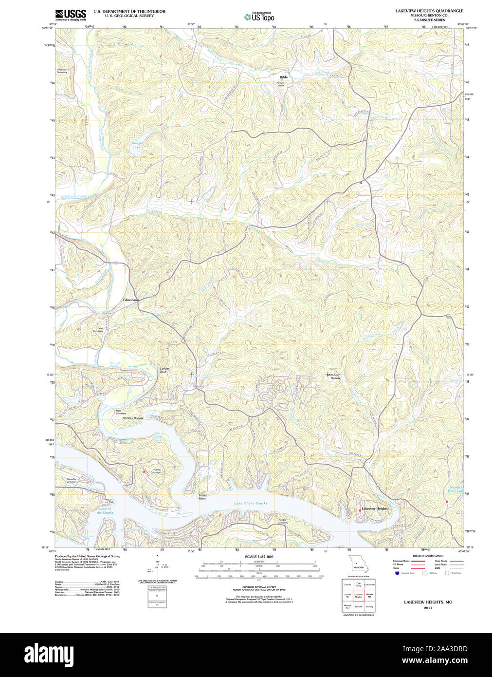 Lakeview map hi-res stock photography and images - Alamy