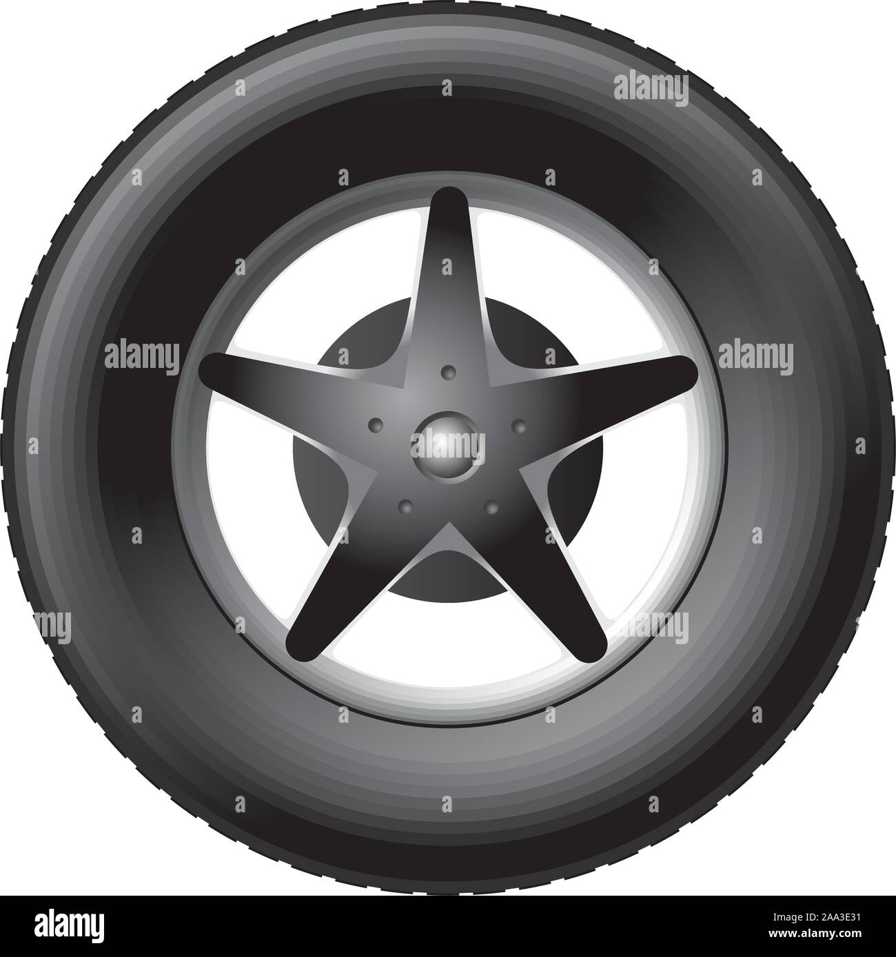 Pneumatic rubber Stock Vector Images - Alamy