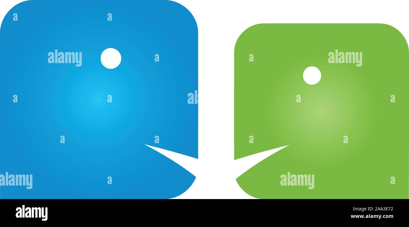 Two people, couple, family, team, logo Stock Vector Image & Art - Alamy