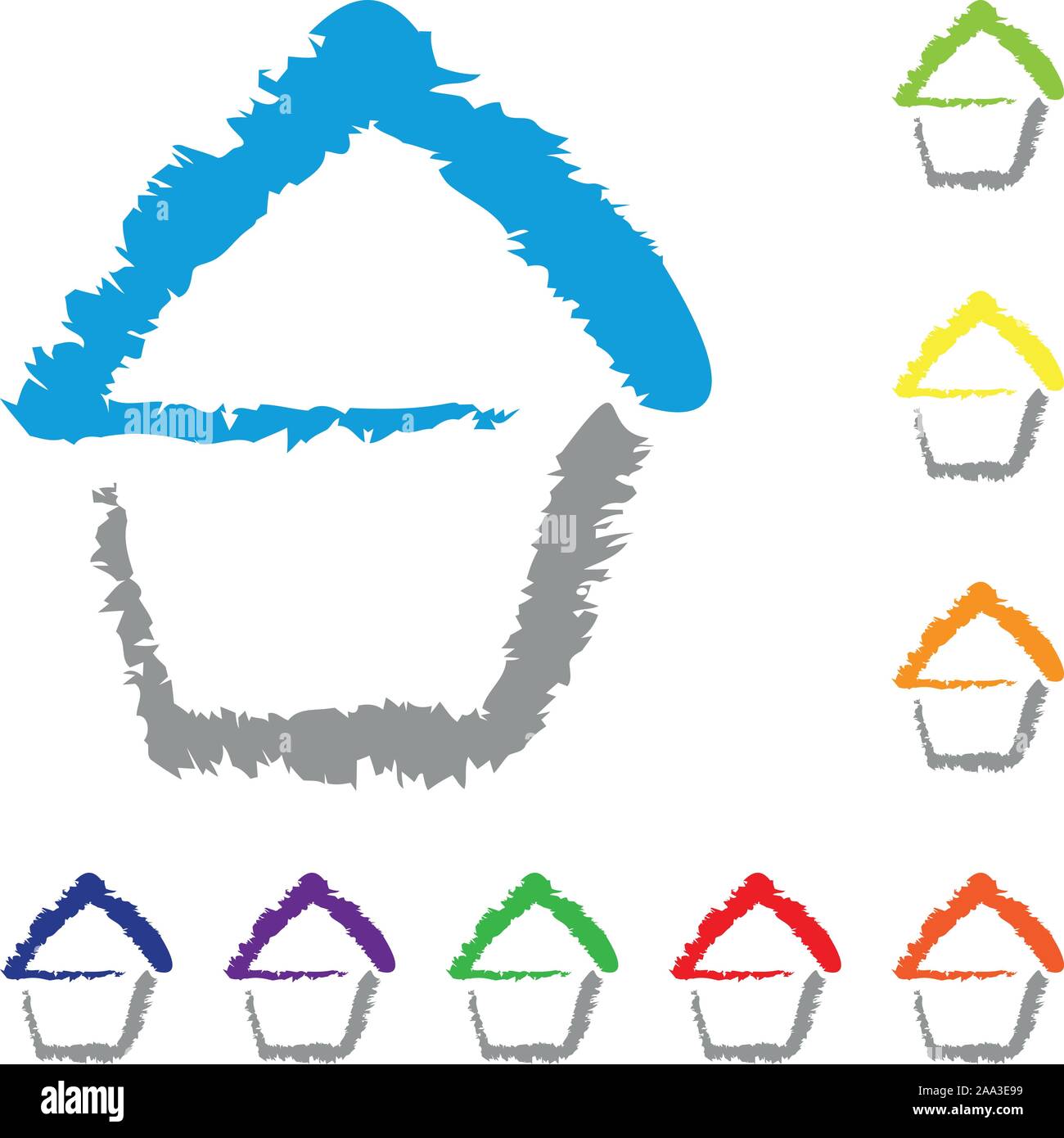 House, houses collection, real estate, logo Stock Vector Image & Art ...