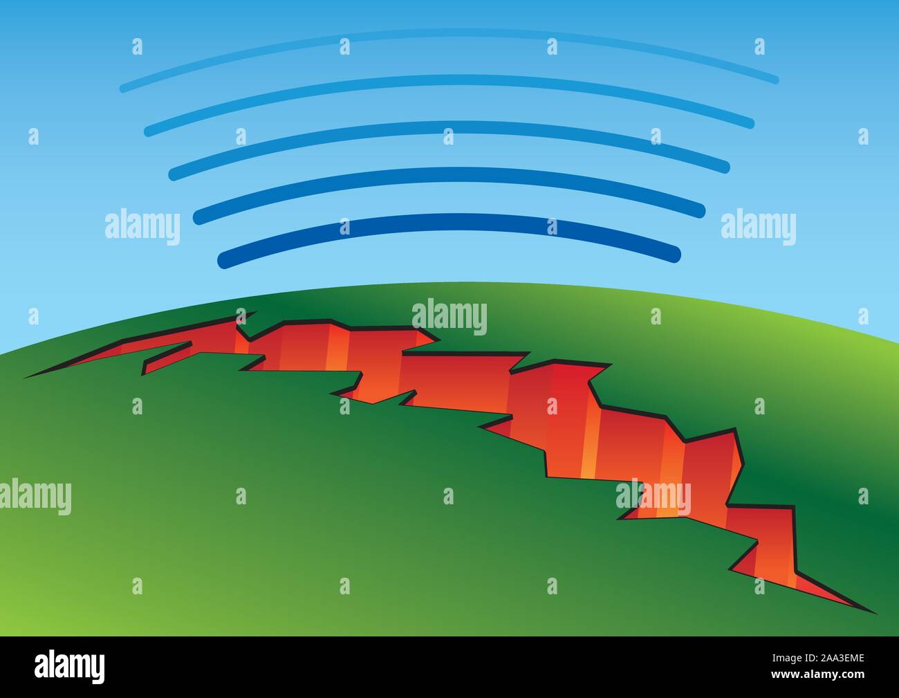 Seismic effect hi-res stock photography and images - Alamy