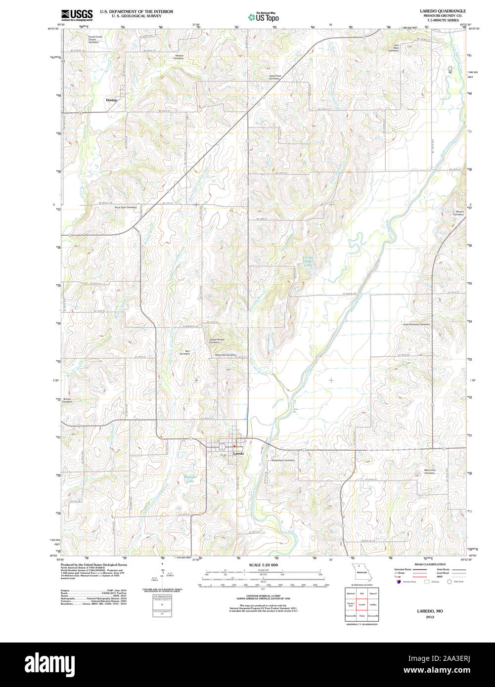 Map of laredo hi-res stock photography and images - Alamy