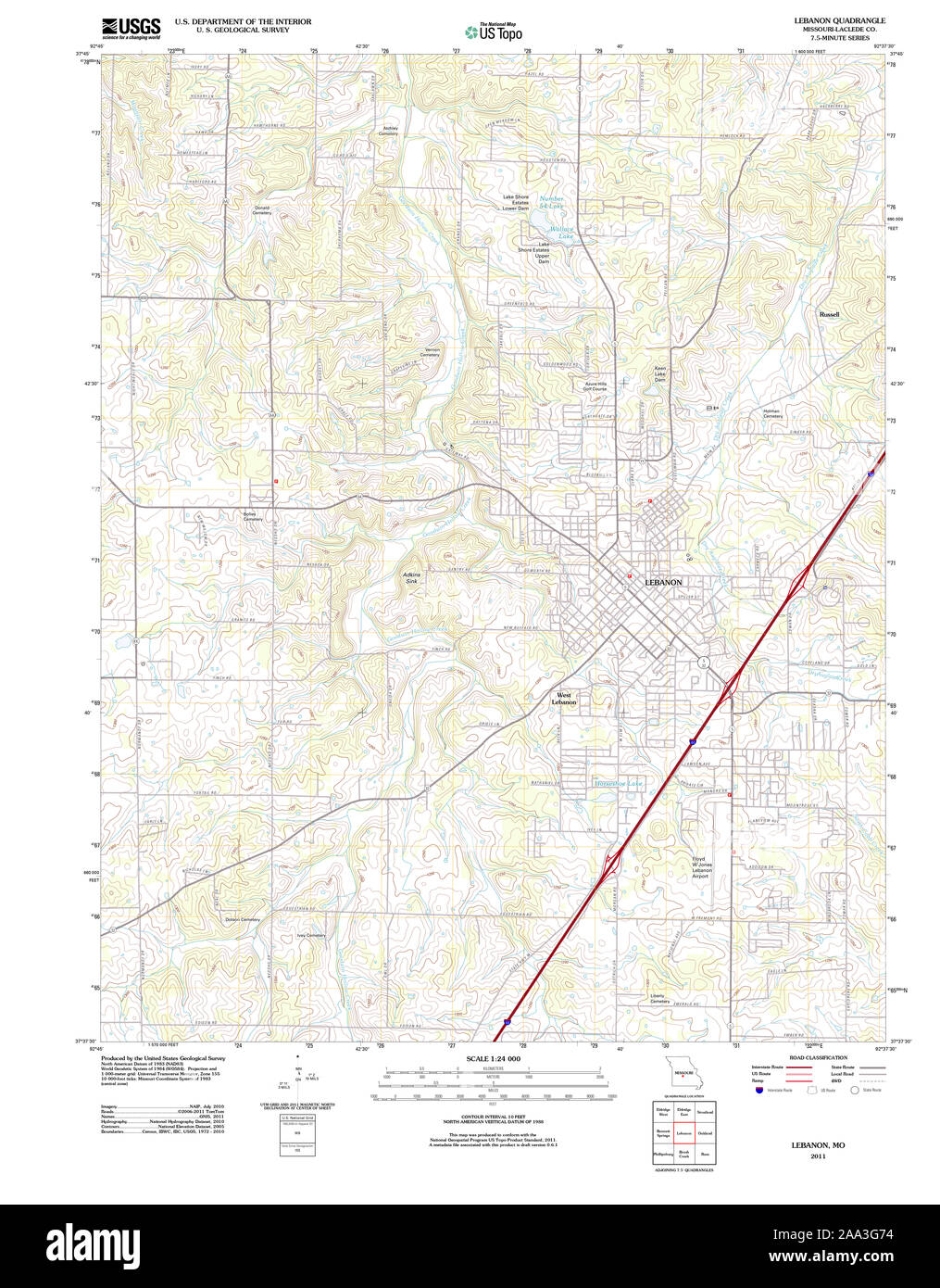 Topographic map of lebanon Cut Out Stock Images & Pictures - Alamy