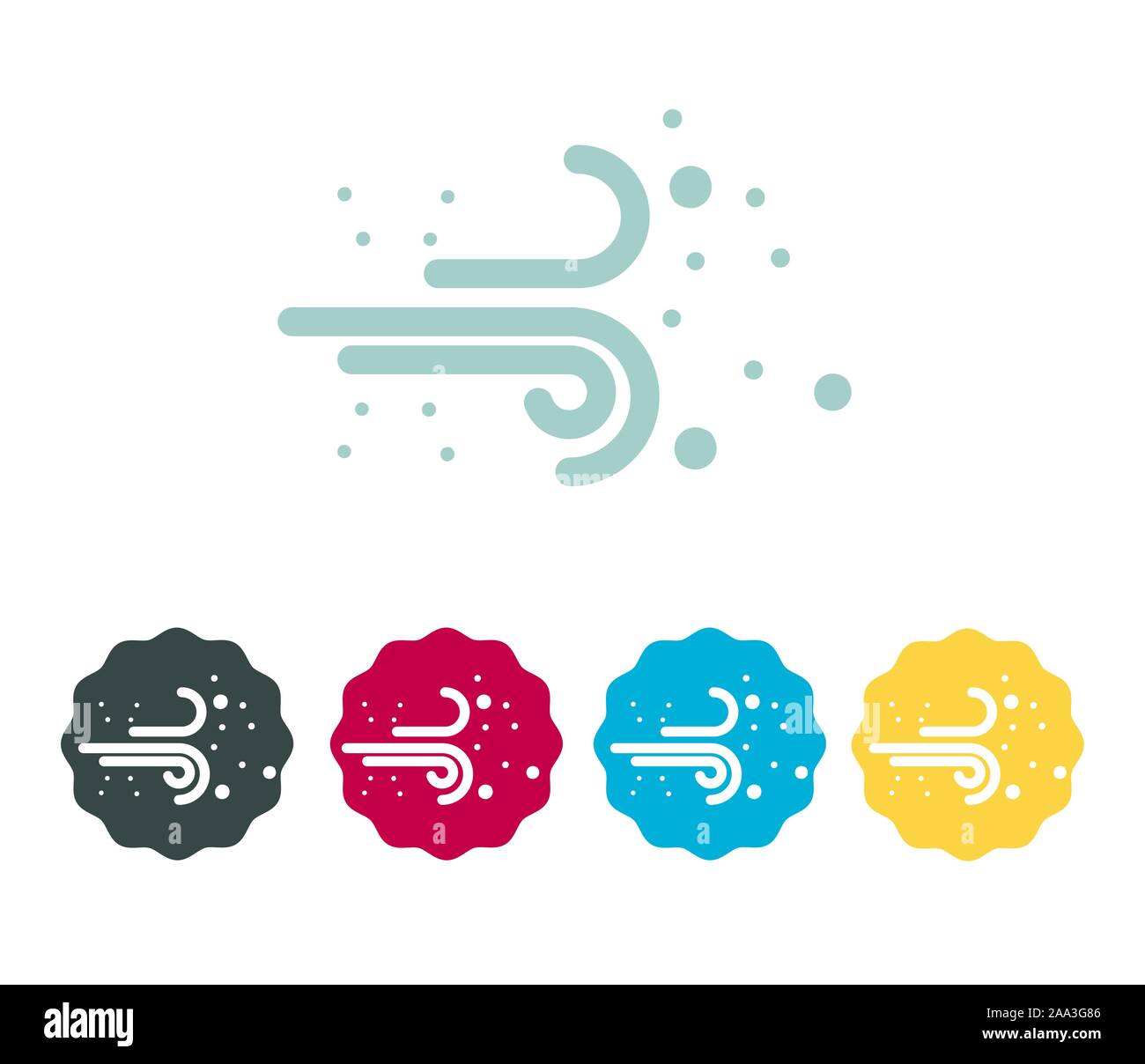 High smog air pollution Stock Vector Images - Alamy