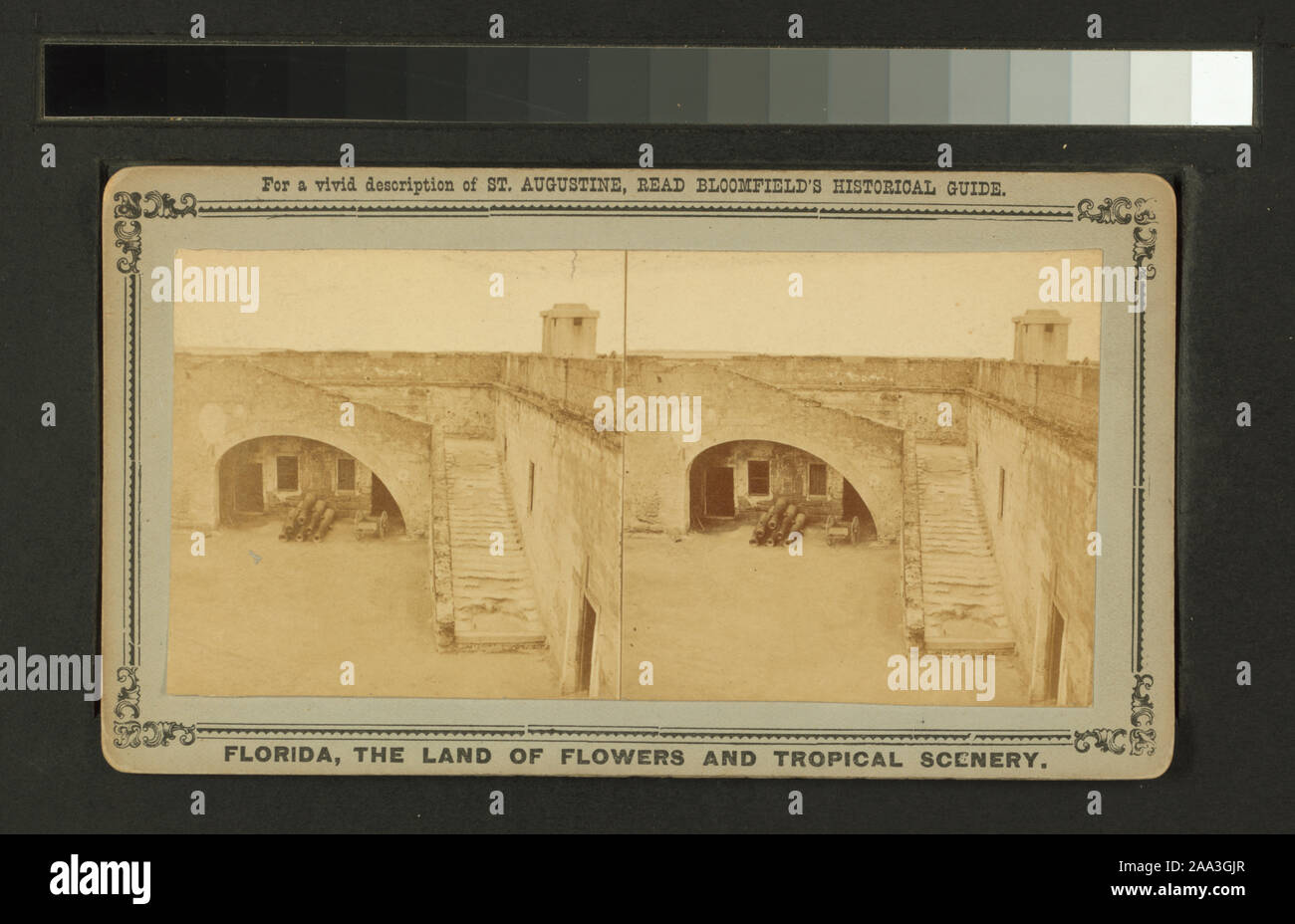 A View of the the Old Spanish Fort, at St. Augustine.; A View of the ...