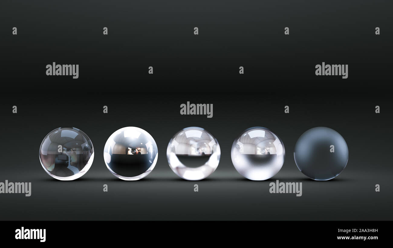 Gray luxury background with geometric shapes from balls. 3d rendering ...