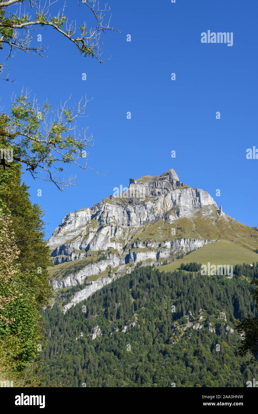 Mountain landscape of Engelberg on the Swiss alps Stock Photo - Alamy