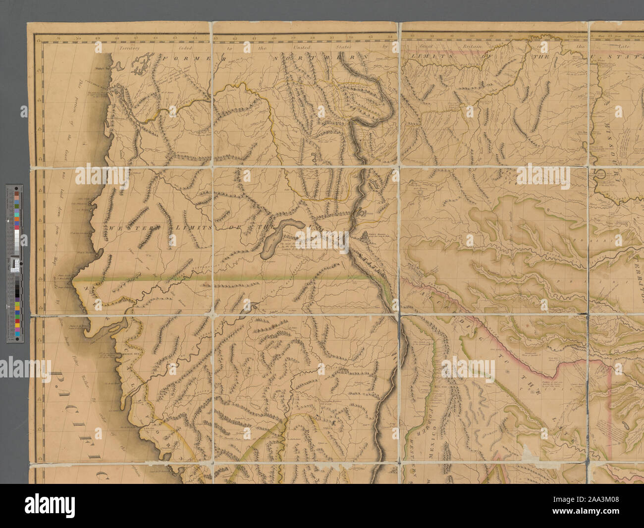 Native american territory map hi-res stock photography and images - Alamy