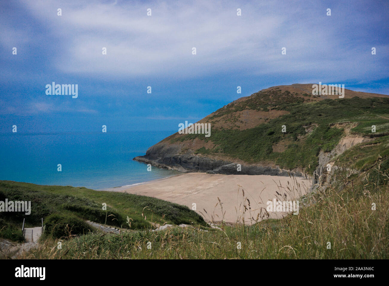 Mwnt cardigan bay wales hi-res stock photography and images - Alamy