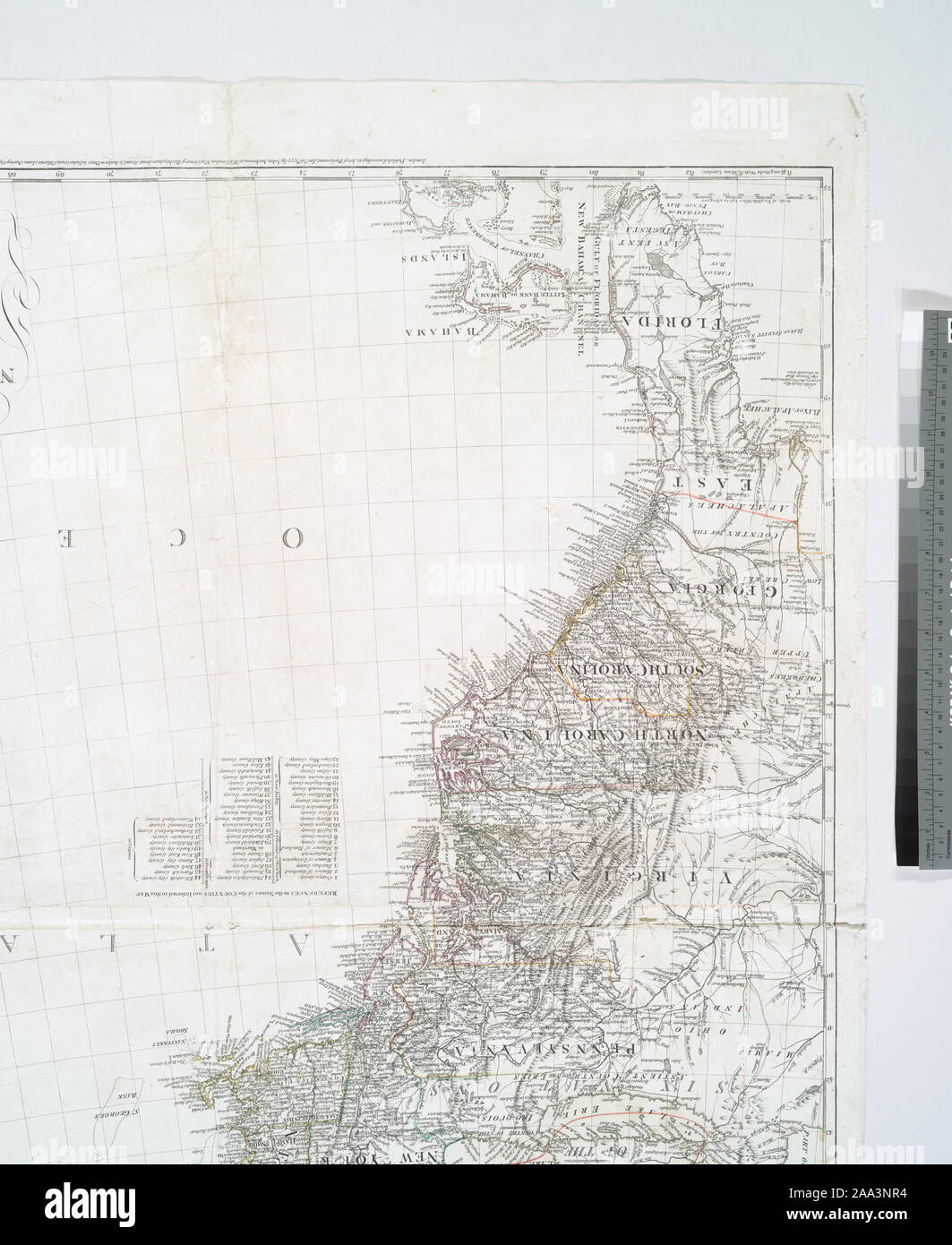 Early colonies map hi-res stock photography and images - Alamy