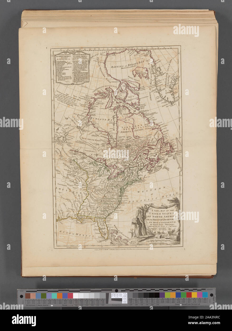 1700s america expansion map hi-res stock photography and images - Alamy