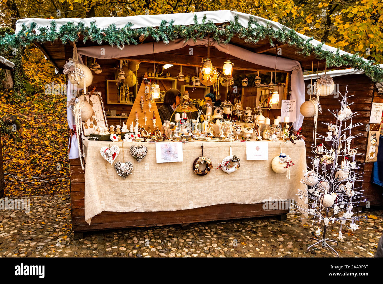 Italy Piedmont Langhe Govone "Il Magico Paese di Natale " ( The magical ...
