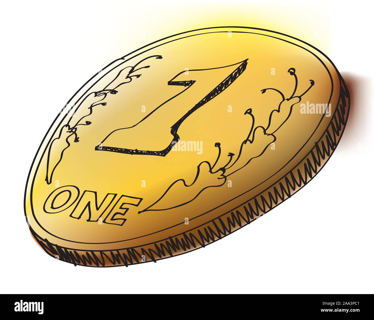 Mint pencil Stock Vector Images - Alamy