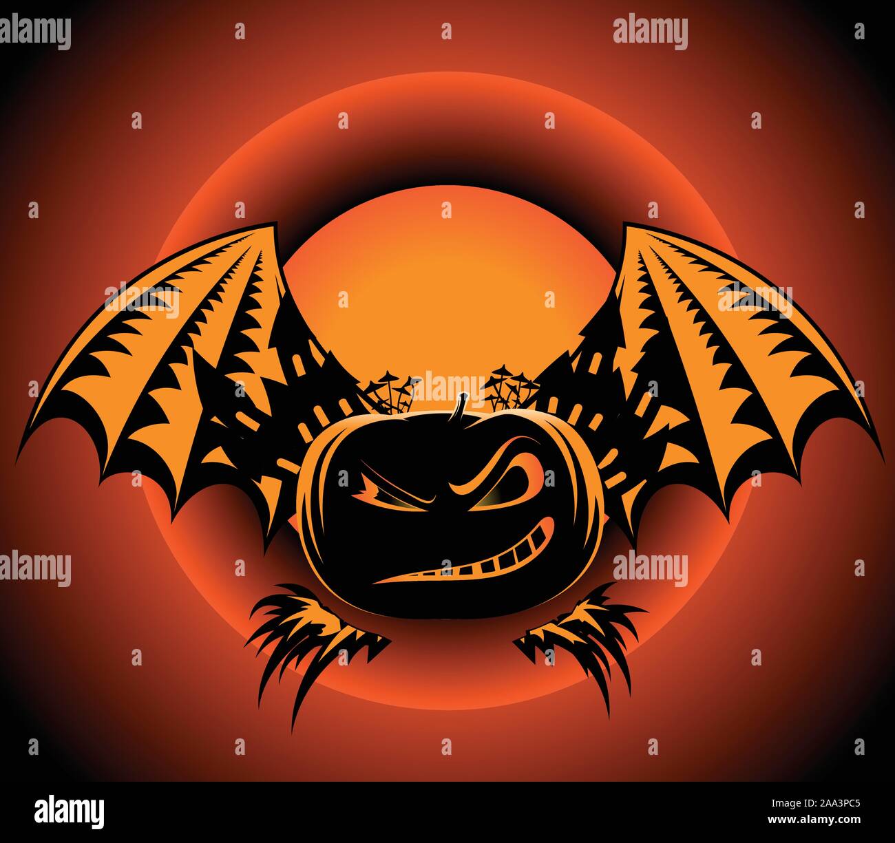 Heraldic Moon Symbol Stock Vector Images - Alamy